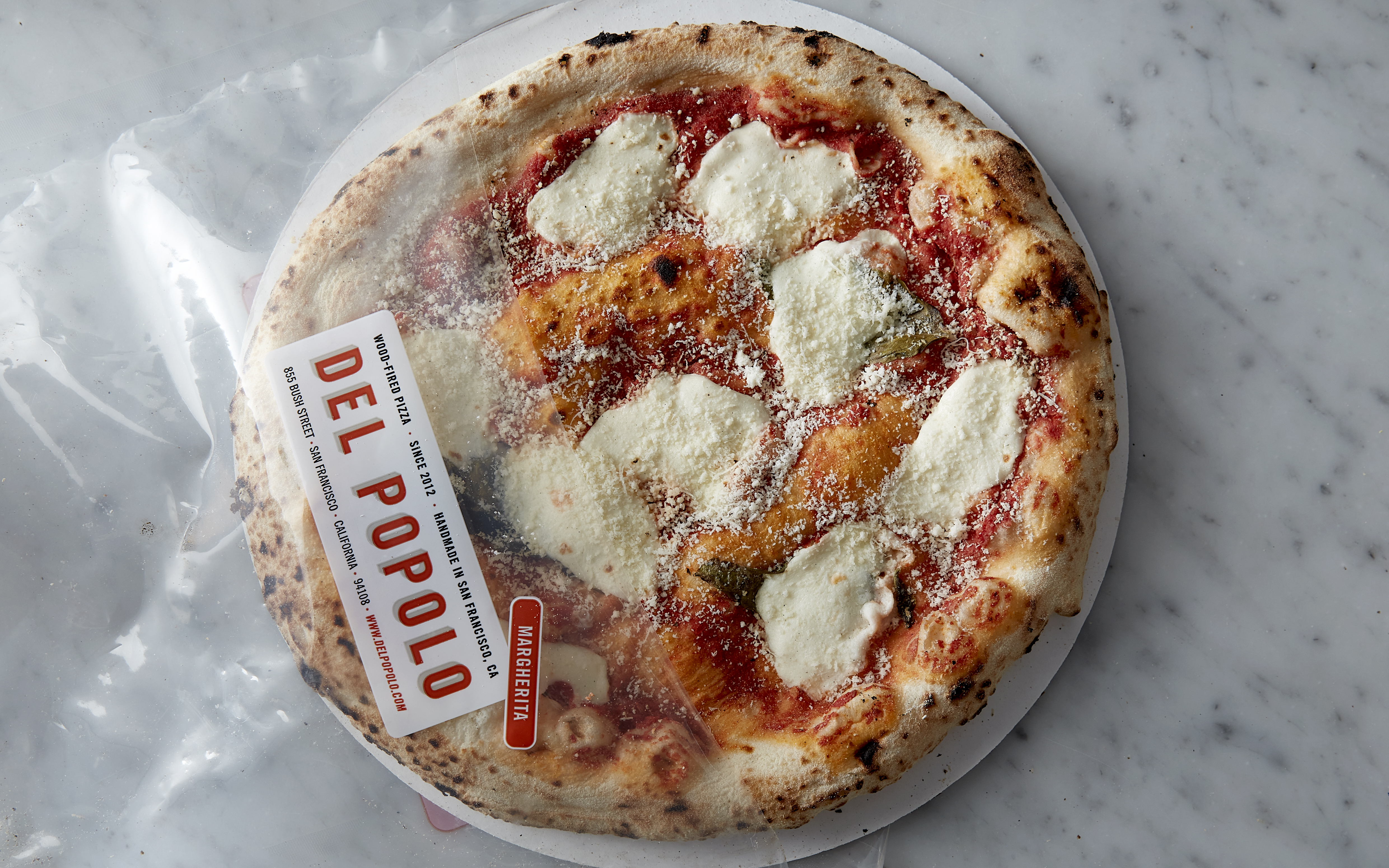 Wood-Fired Margherita Pizza | 13.4 oz | Del Popolo | Good Eggs