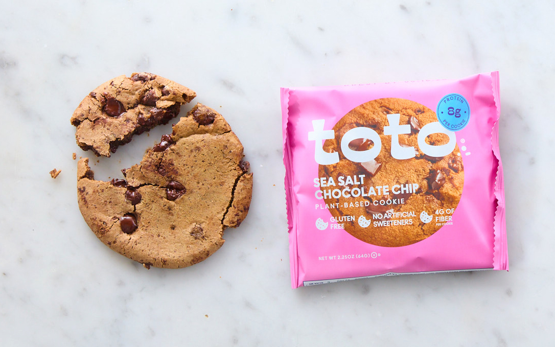 Sea Salt Chocolate Chip Plant-Based Cookie | 2.25 oz | Toto | Good Eggs