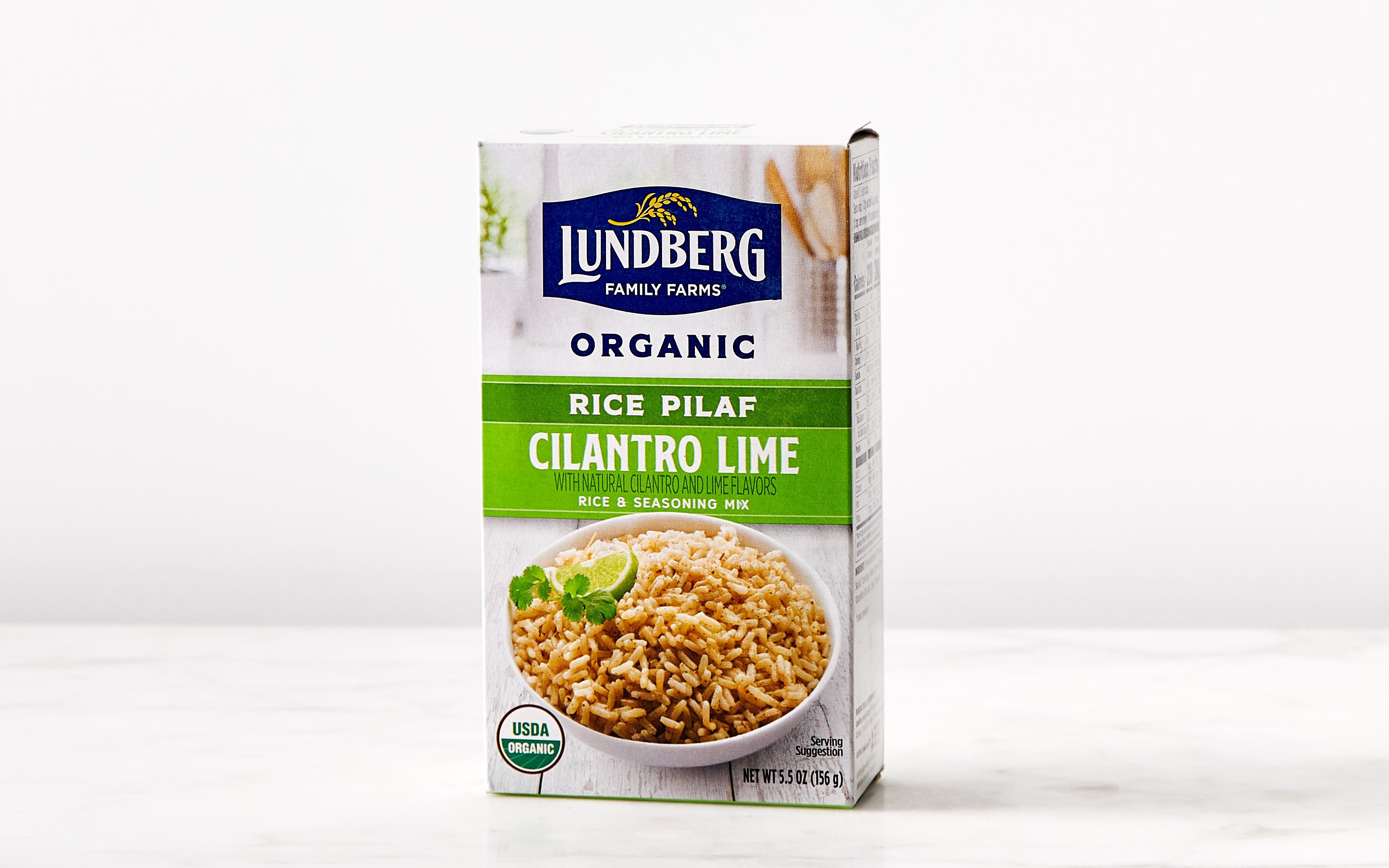 Organic Cilantro Lime Rice Pilaf | 5.5 oz | Lundberg Family Farm | Good ...