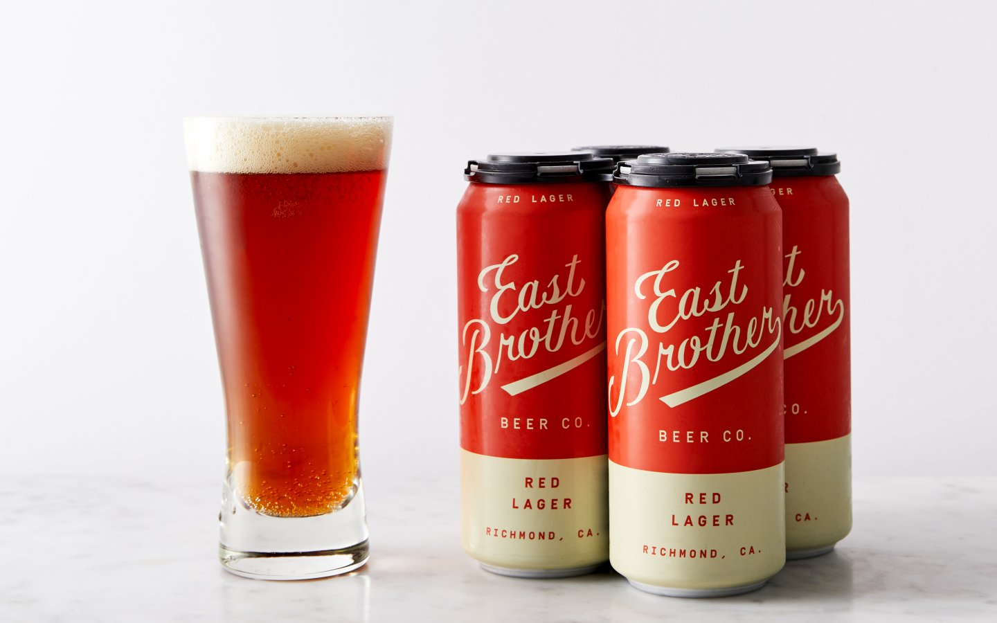 Red Lager | 4 count | East Brother Beer Co. | Good Eggs