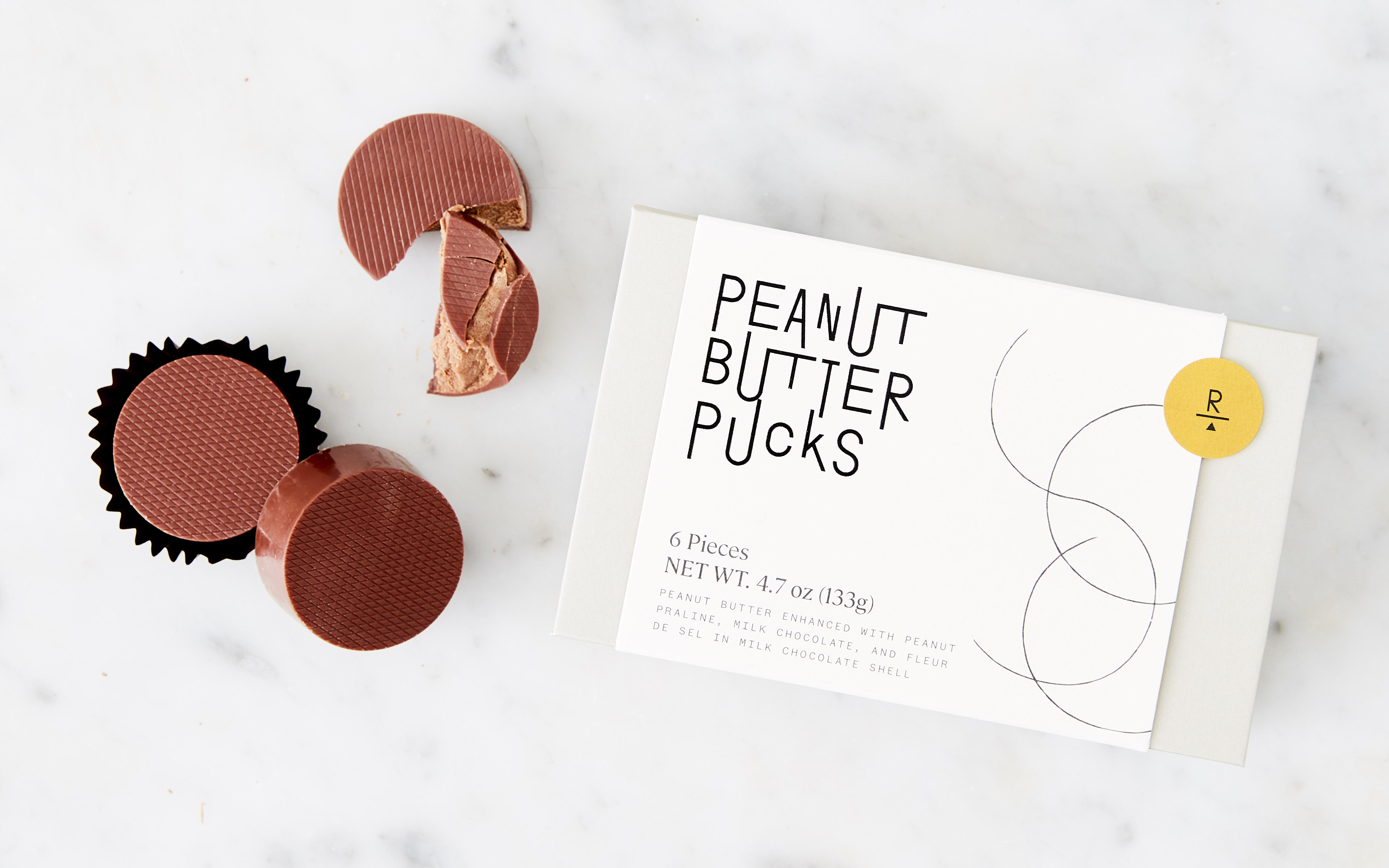 Peanut Butter Pucks | 6 count | Recchiuti Confections | Good Eggs