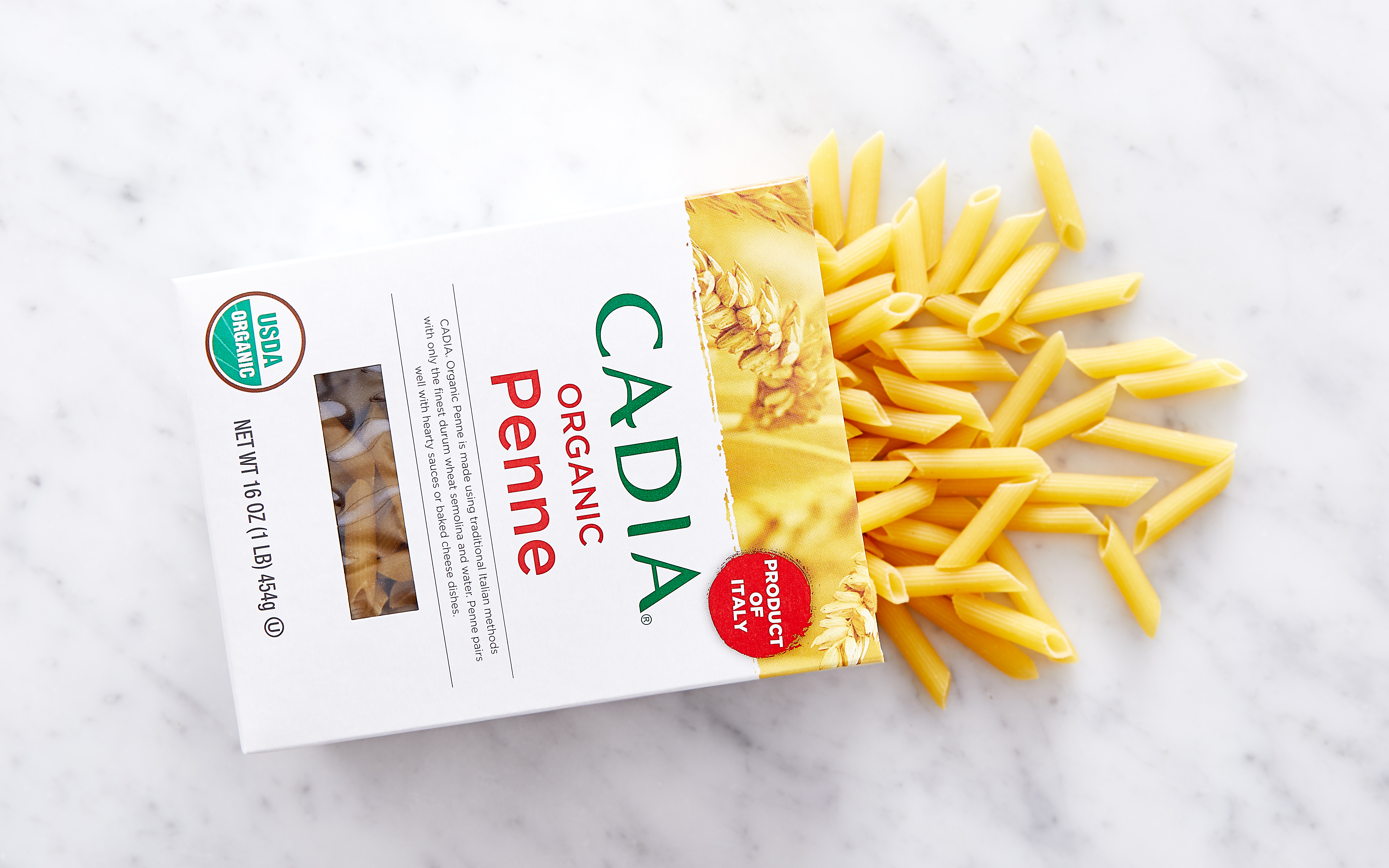 Organic Penne Pasta | 16 oz | Cadia | Good Eggs
