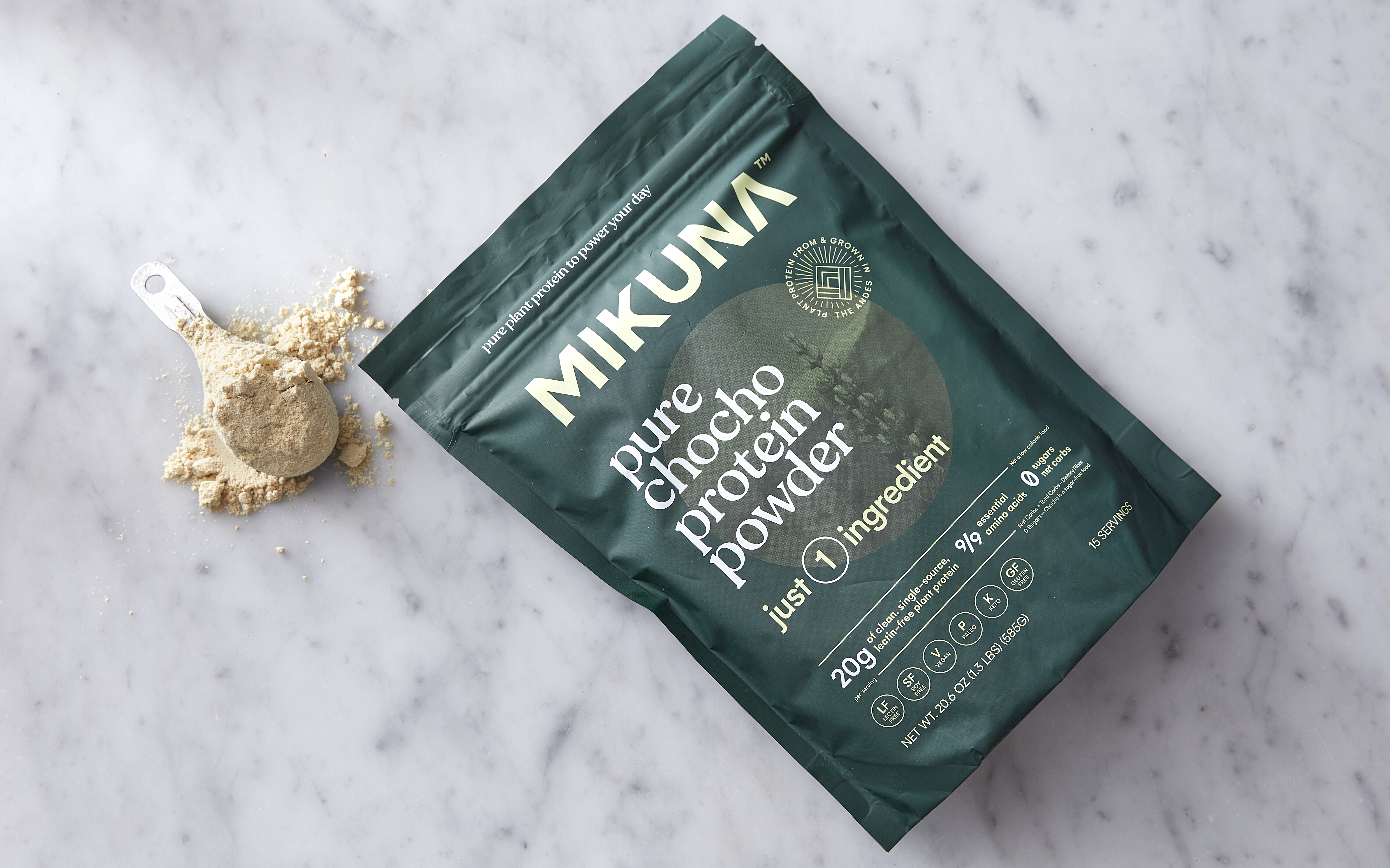 Pure Chocho Superfood Protein Powder | 20.4 oz | MIKUNA | Good Eggs