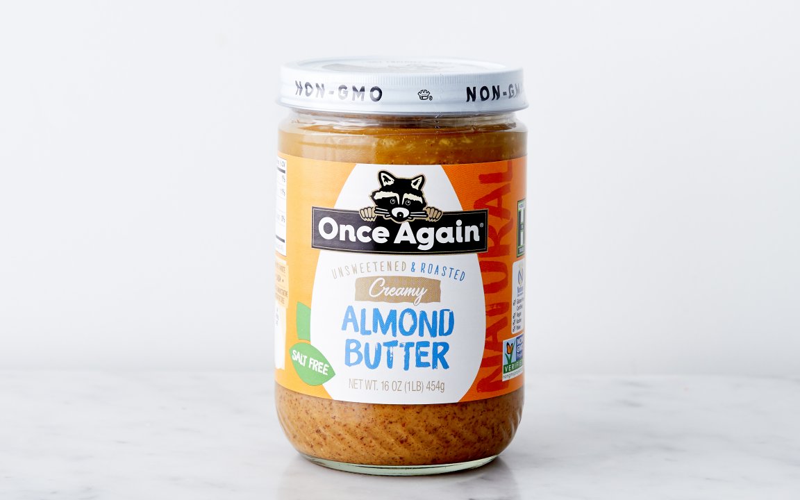 Natural Creamy Almond Butter | 16 oz | Once Again Nut Butter | Good Eggs