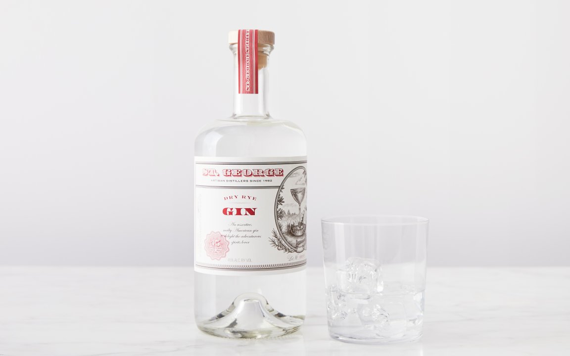 Dry Rye Gin | 750 ml | St. George Spirits | Good Eggs