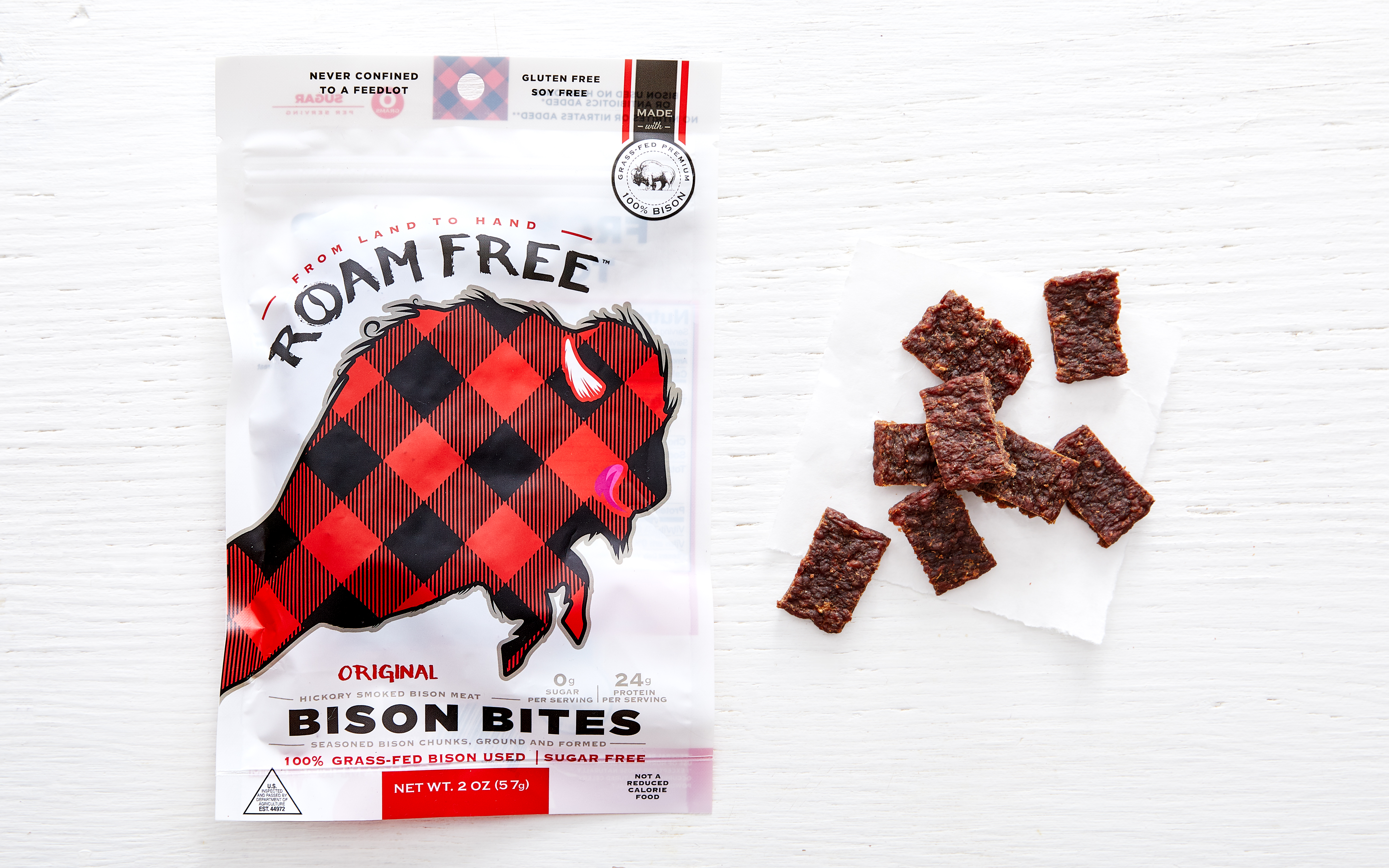 Original Bison Bites | 2 oz | Roam Free | Good Eggs