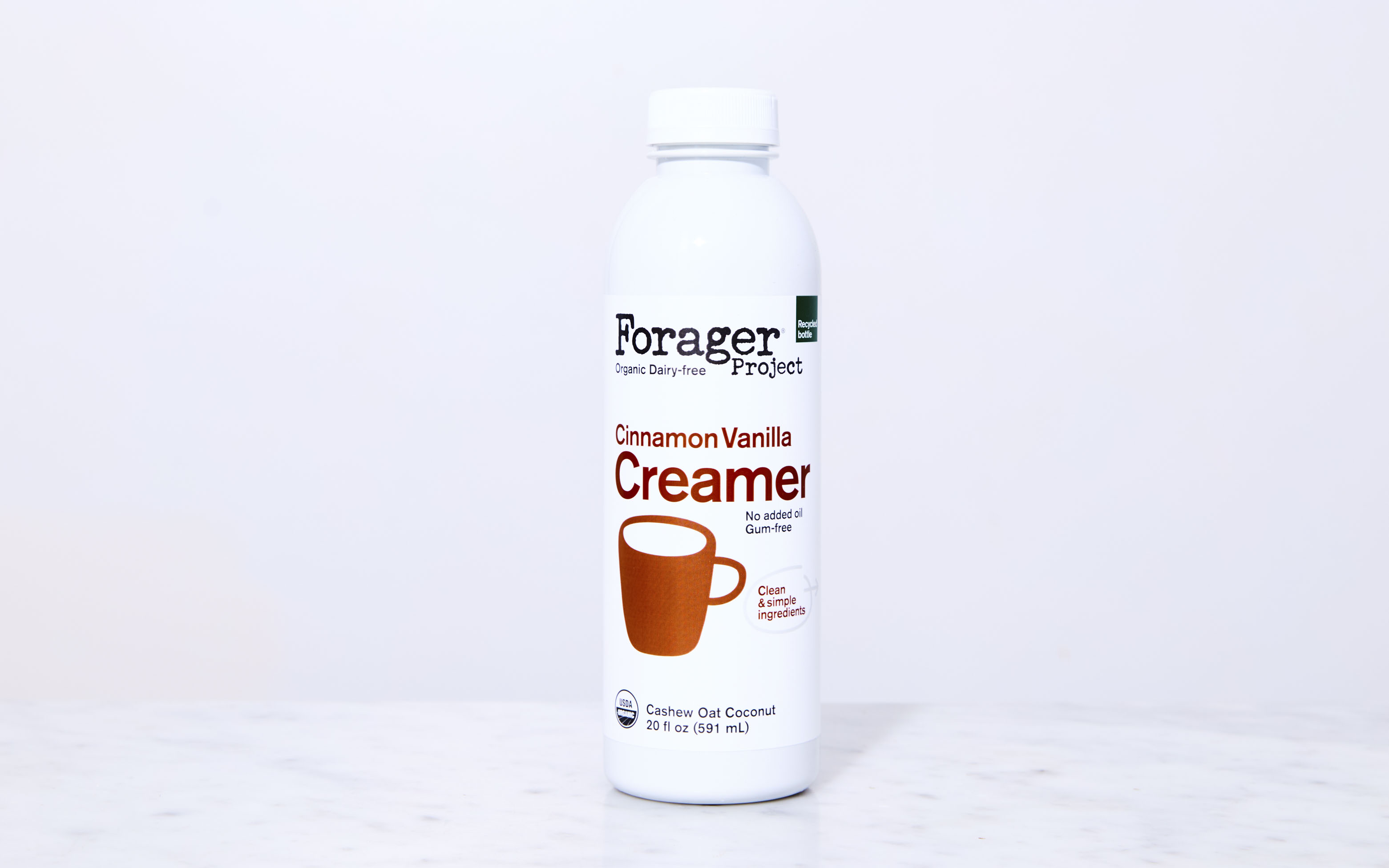 Organic Dairy-Free Cinnamon Vanilla Creamer | 20 fl oz | Forager ...