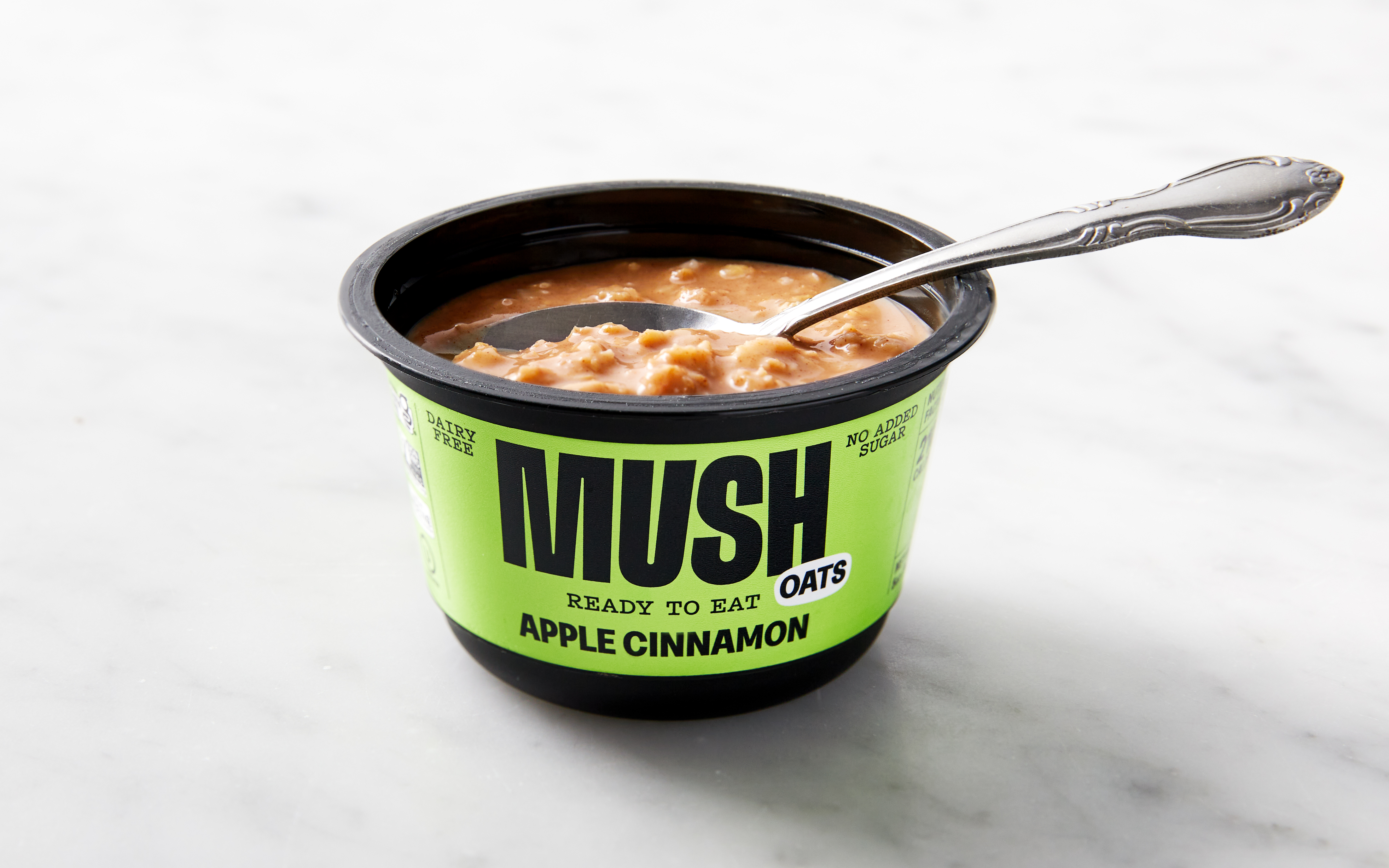 Apple Cinnamon Ready to Eat Oats | 5 oz | MUSH | Good Eggs