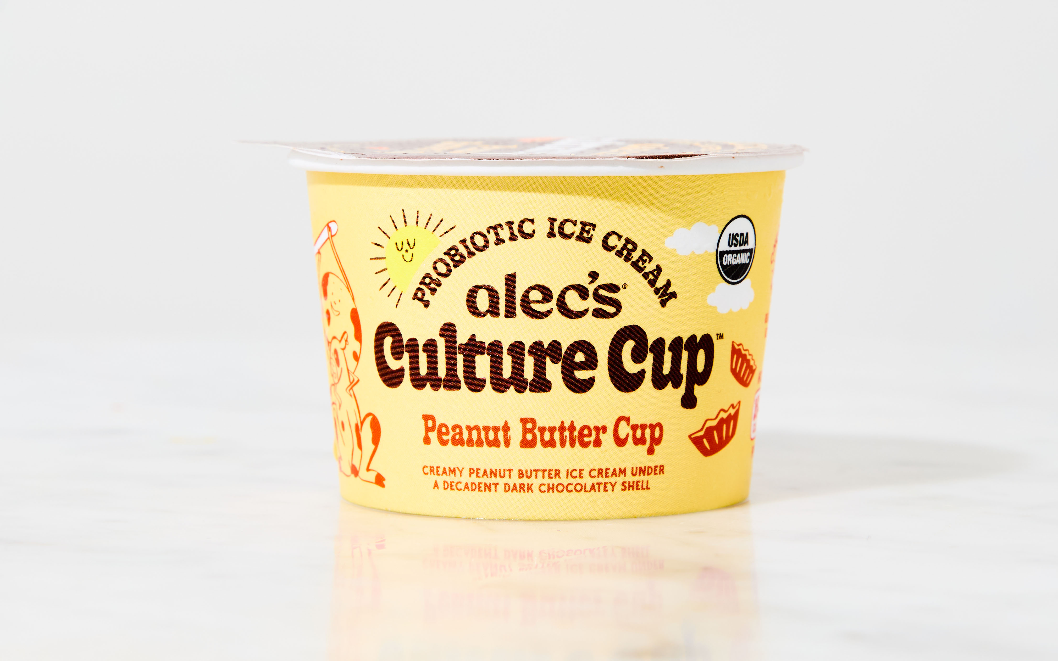 Peanut Butter Cup Culture Cups | 4 count | Alec's Ice Cream | Good Eggs