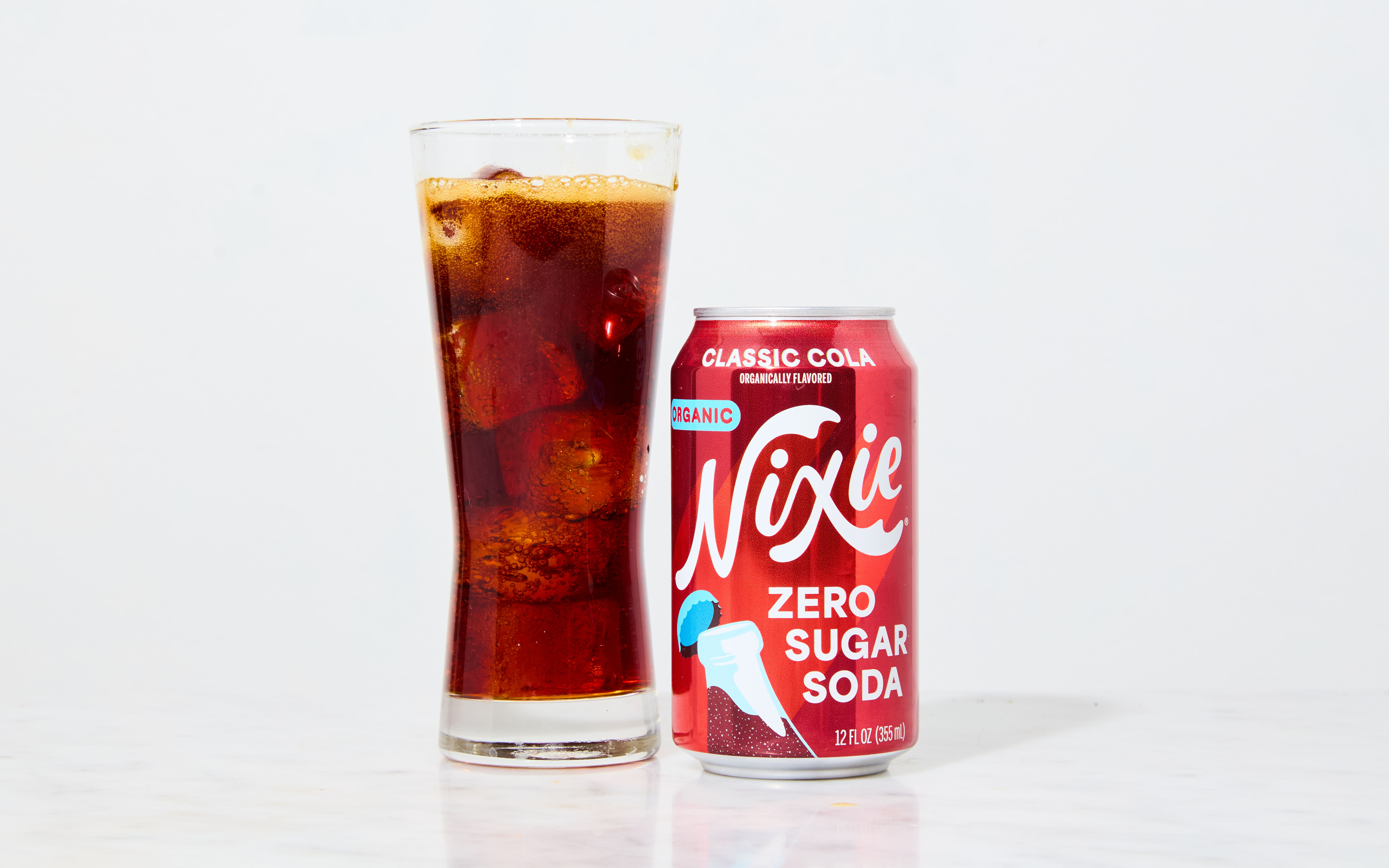 Organic Classic Cola Zero Sugar Soda | 12 fl oz | Nixie Beverage ...
