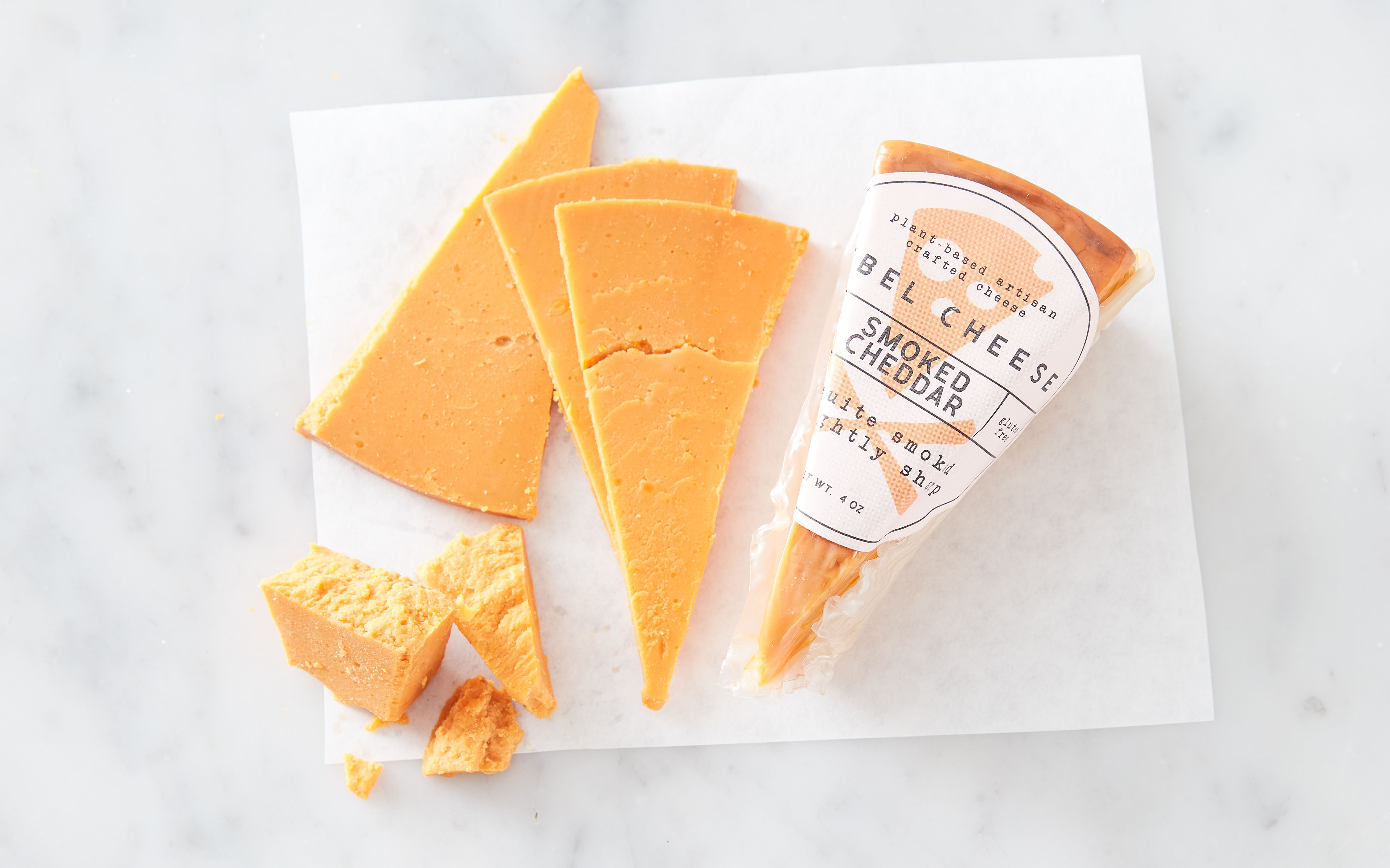Plant-Based Smoked Cheddar | 4 oz | Rebel Cheese | Good Eggs