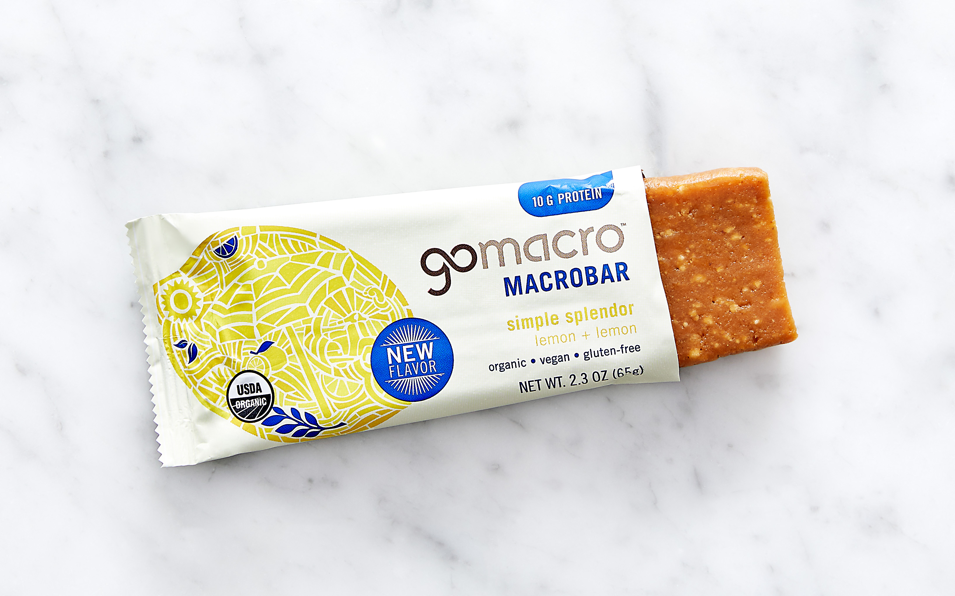 Lemon & Lemon MacroBar | 2.3 oz | GoMacro | Good Eggs