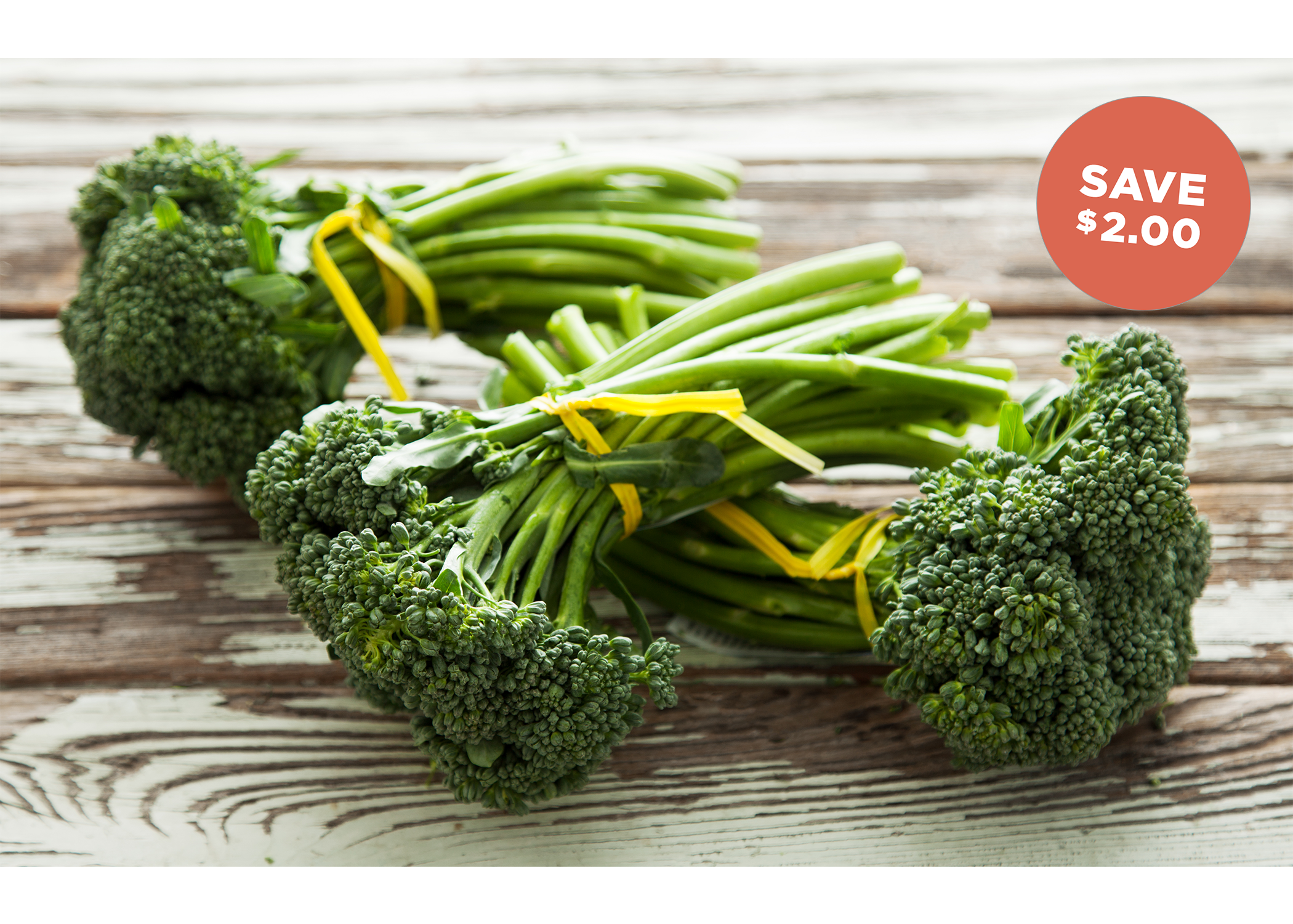 Organic Baby Broccoli Trio | 3 bunch | Earl's Organic Produce | Good Eggs