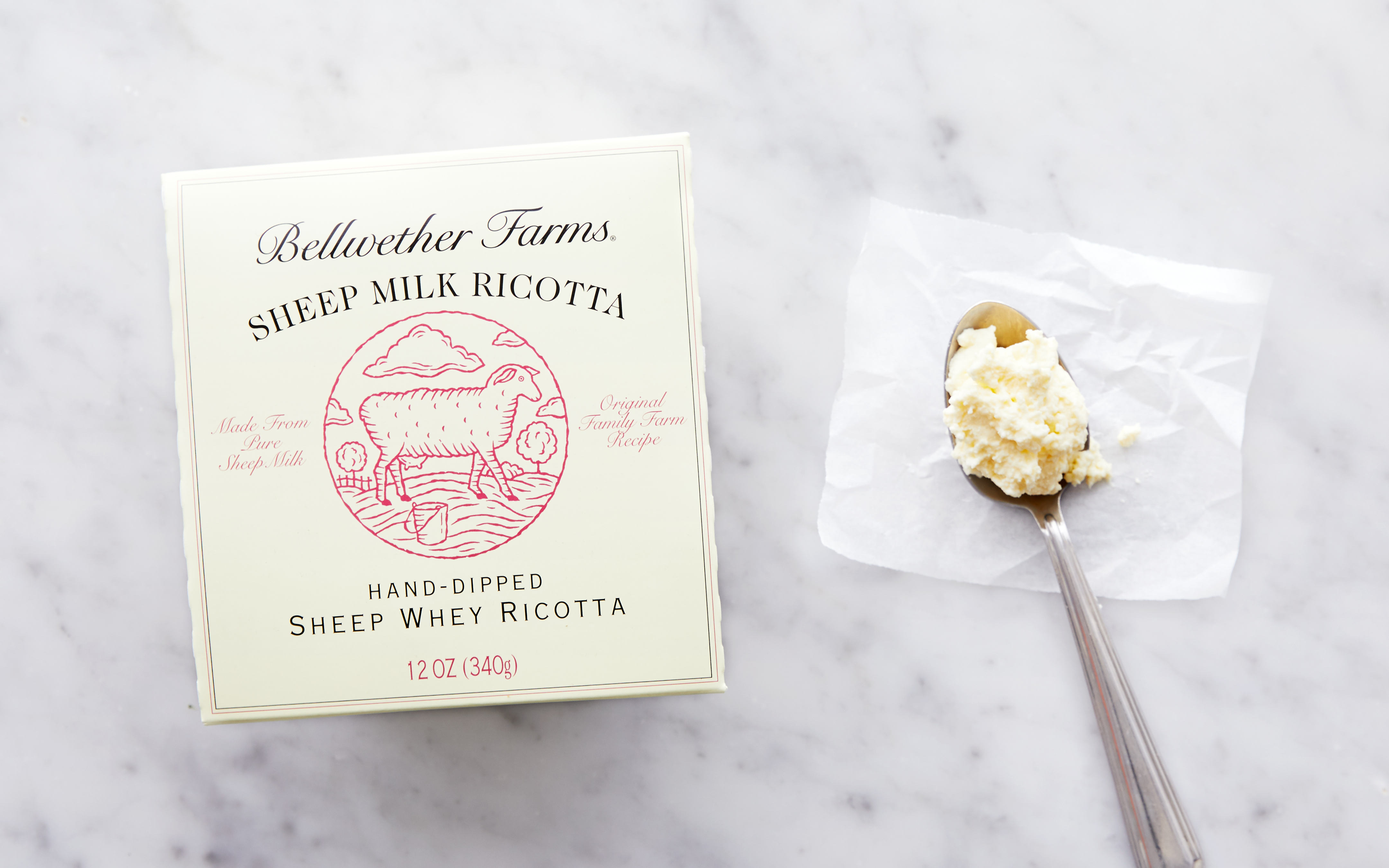 Sheep's Milk Ricotta | 12 oz | Bellwether Farms | Good Eggs