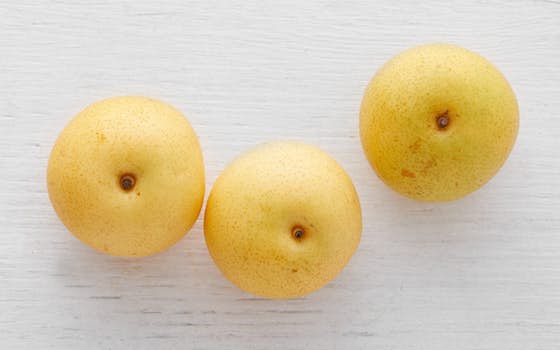 Organic Shinseiki Asian Pear Trio | 3 count | From Our Farmers | Good Eggs
