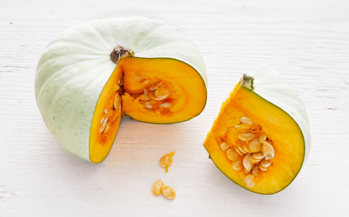 Organic Blue Hokkaido Squash* | 1 count | New Moon Organics | Good Eggs