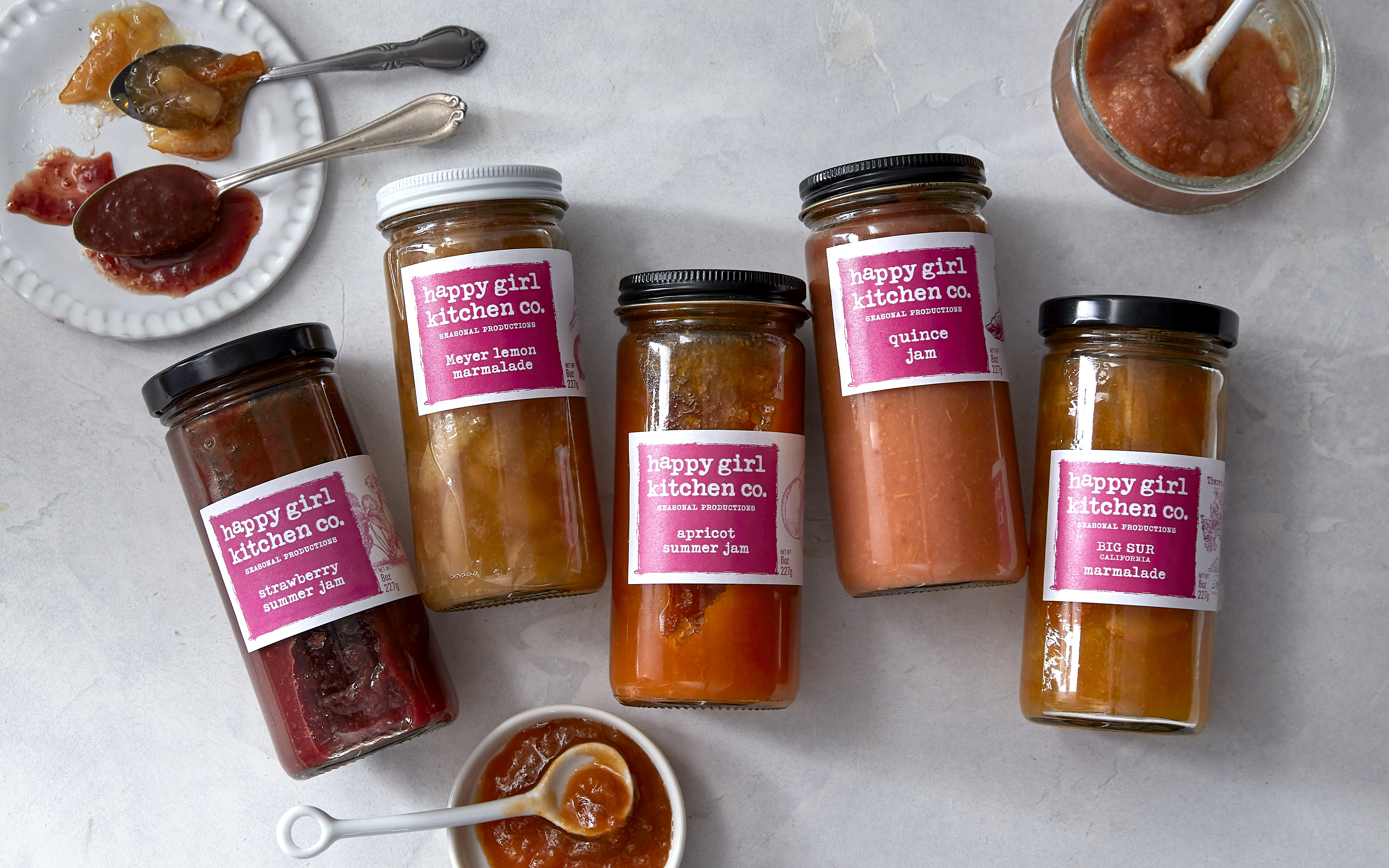 Taste of Summer: Happy Girl Kitchen Jam Bundle | 5 count | Happy Girl ...