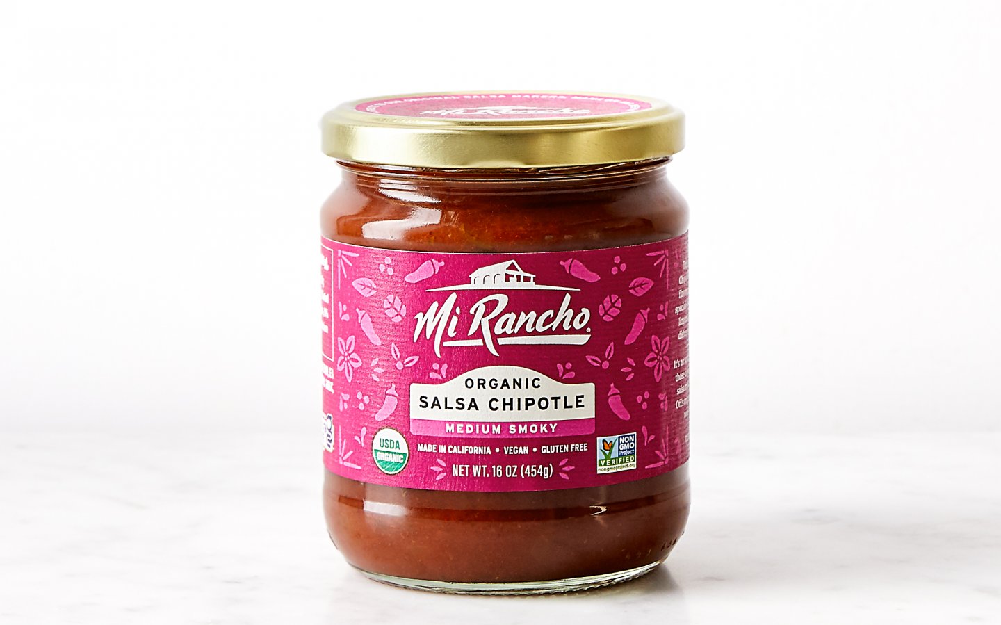 Organic Salsa Chipotle | 16 oz | Mi Rancho | Good Eggs