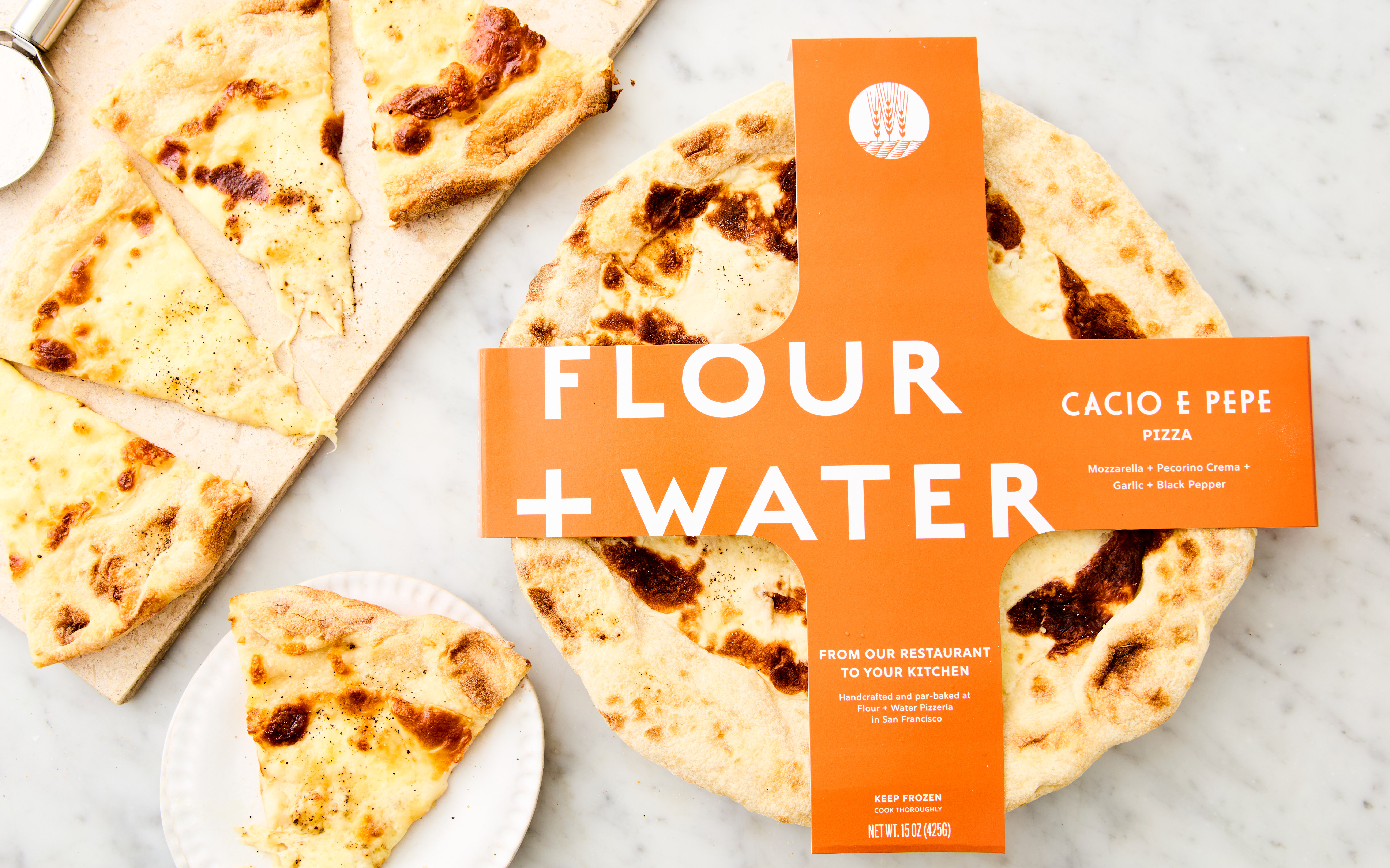 Cacio e Pepe Pizza | 15 oz | Flour + Water | Good Eggs