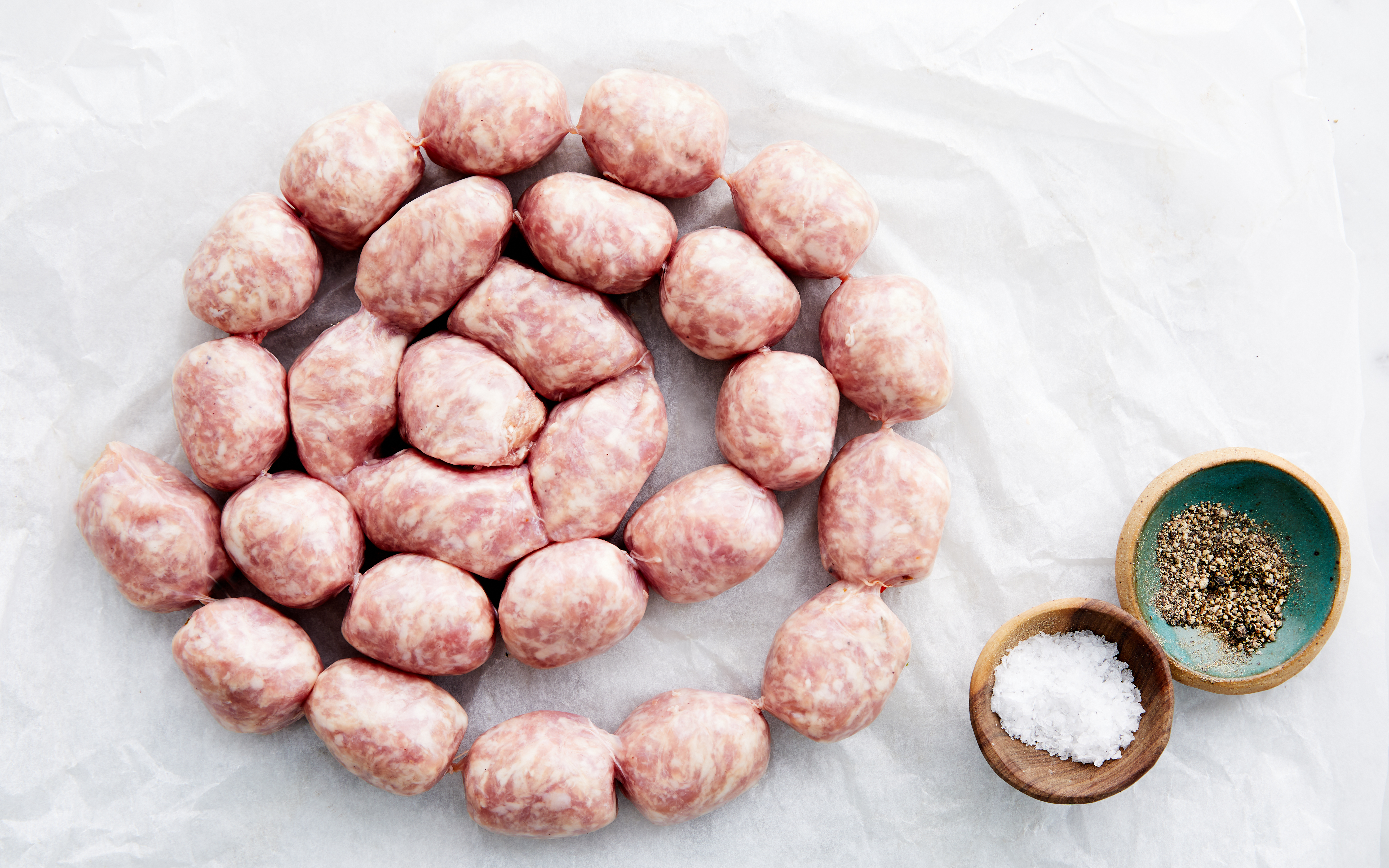 Pork Butifarras Sausages (Frozen) | 1 lb | Sonoma County Meat Co ...