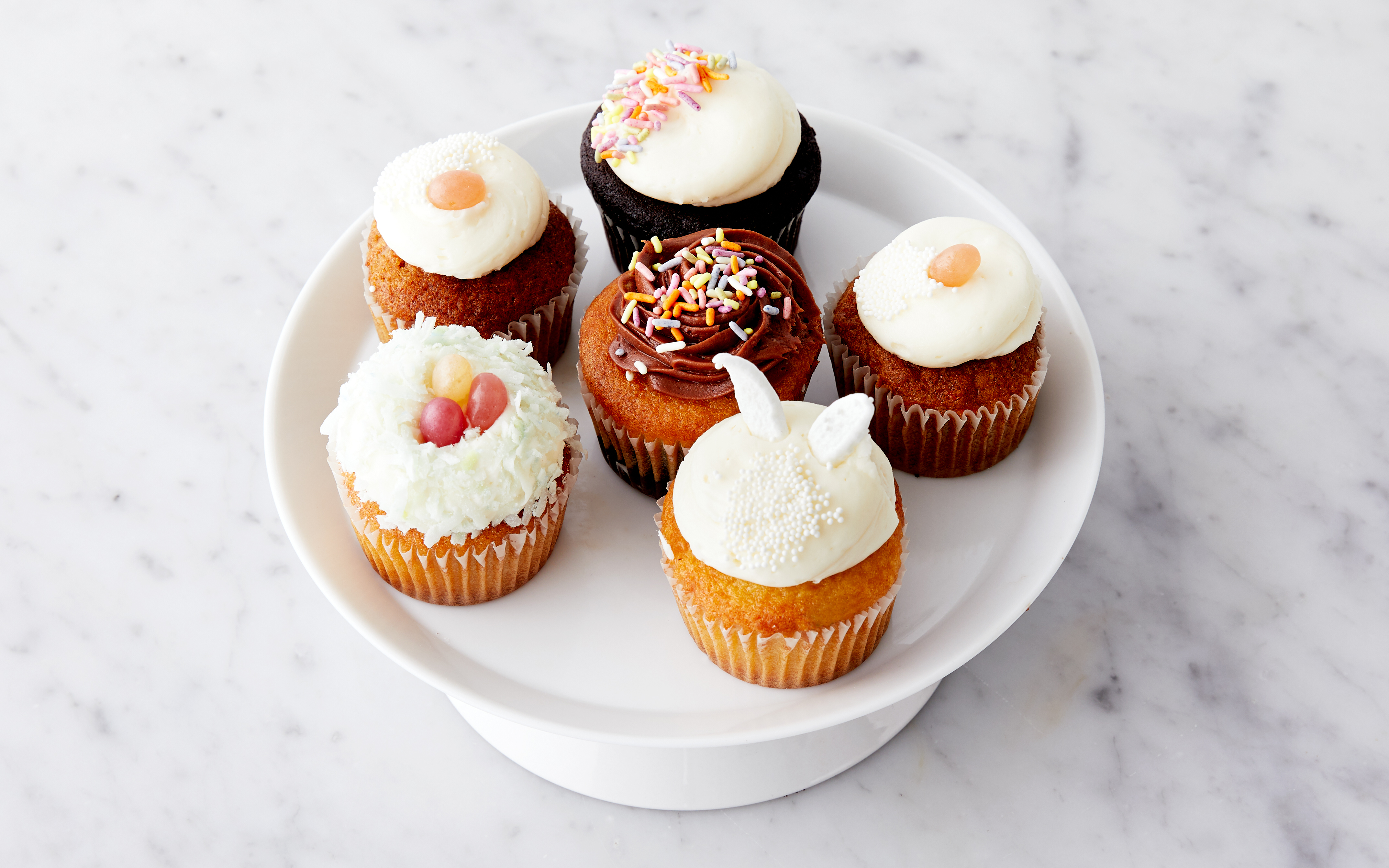 Assorted Easter Cupcakes | 6 count | Black Jet Baking Co. | Good Eggs