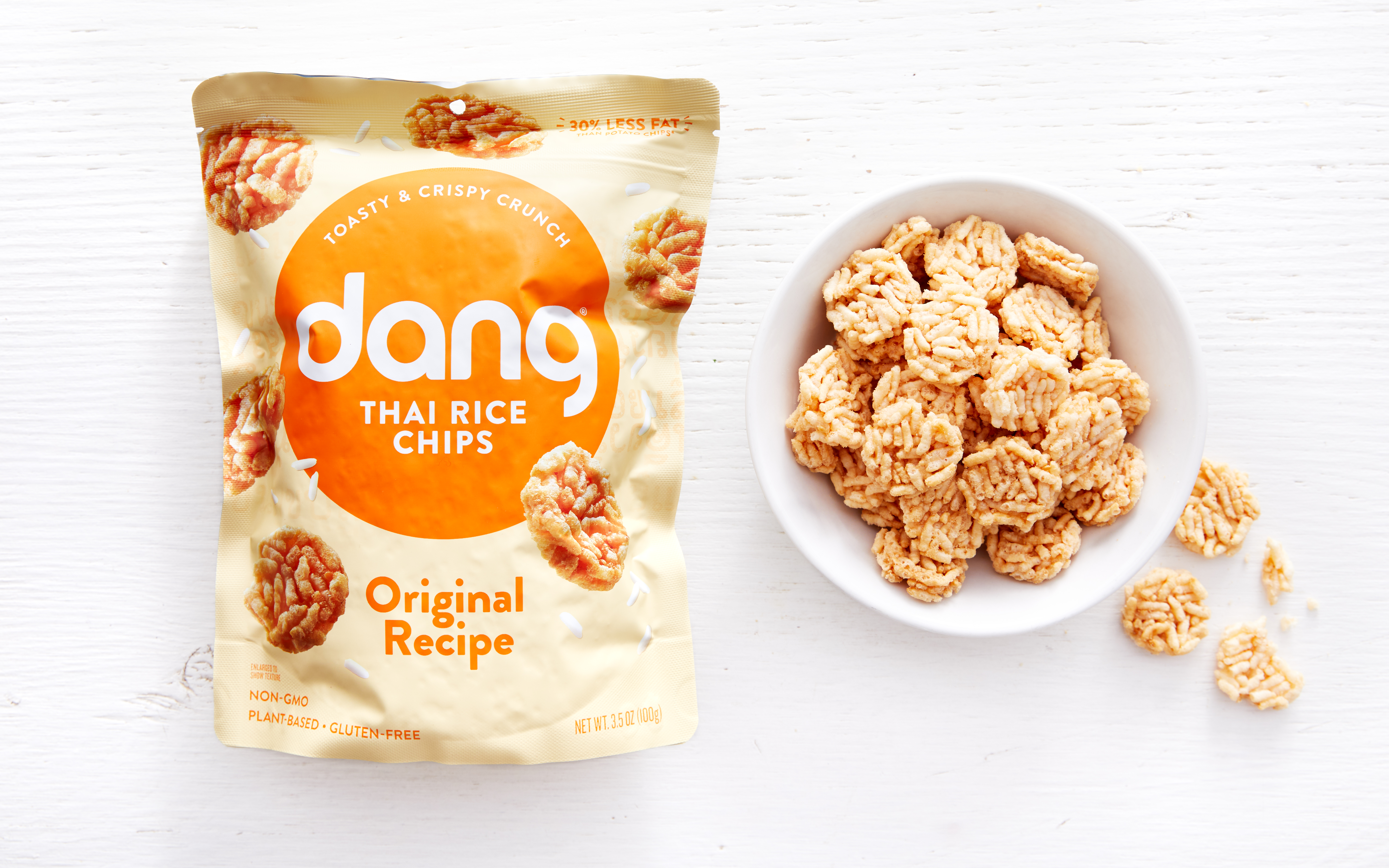 Original Sticky Rice Chips | 3.5 oz | Dang | Good Eggs