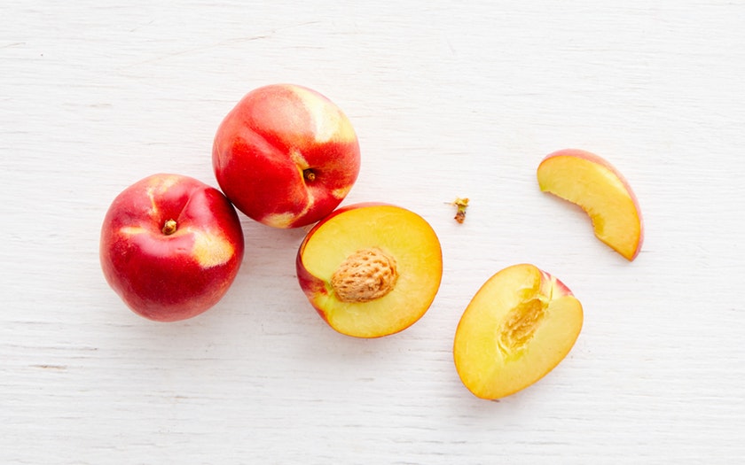 Jumbo August Fire Yellow Nectarine Duo | 2 count | Galpin Family Farms ...