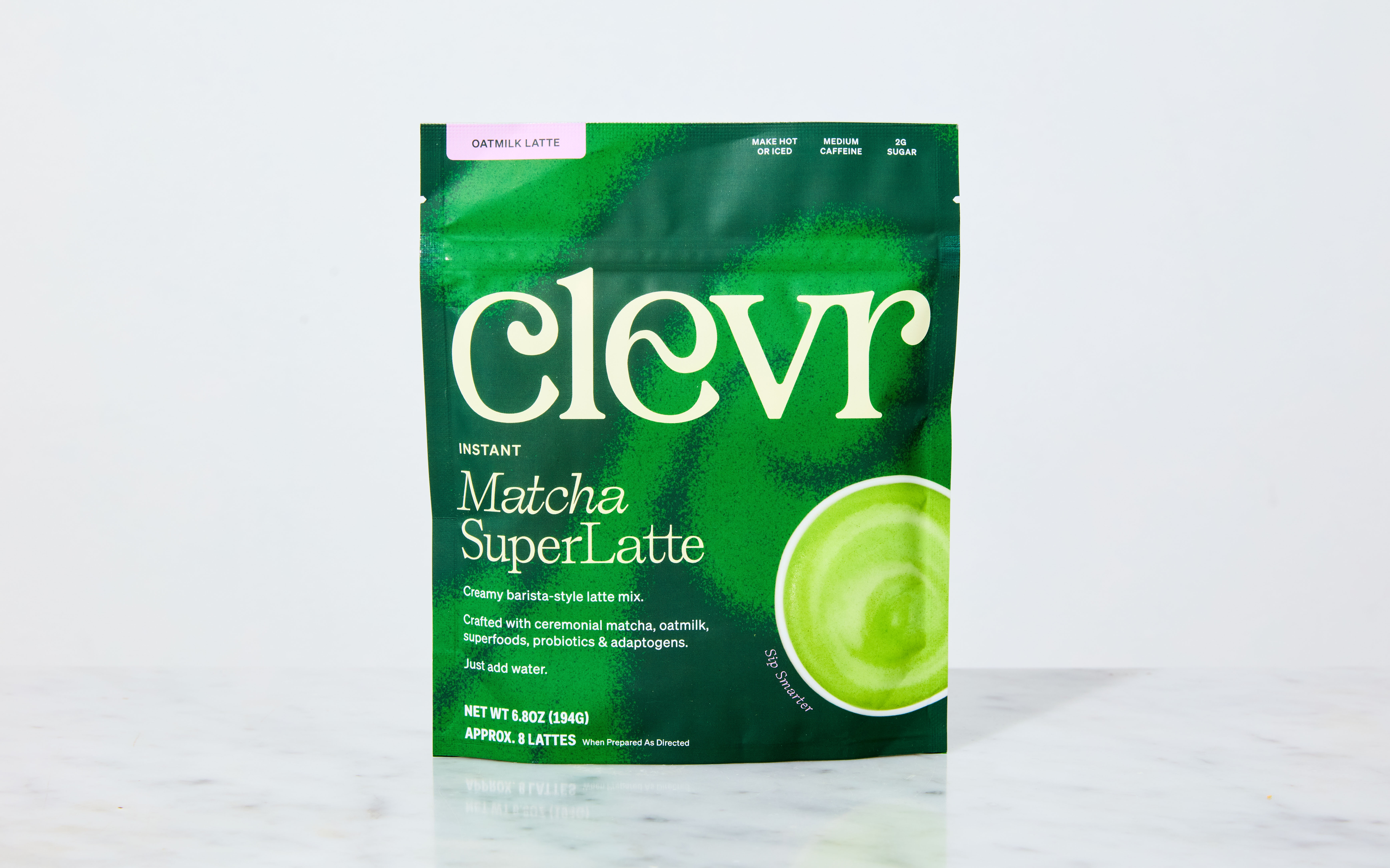 Matcha SuperLatte | 8 servings | Clevr Blends | Good Eggs