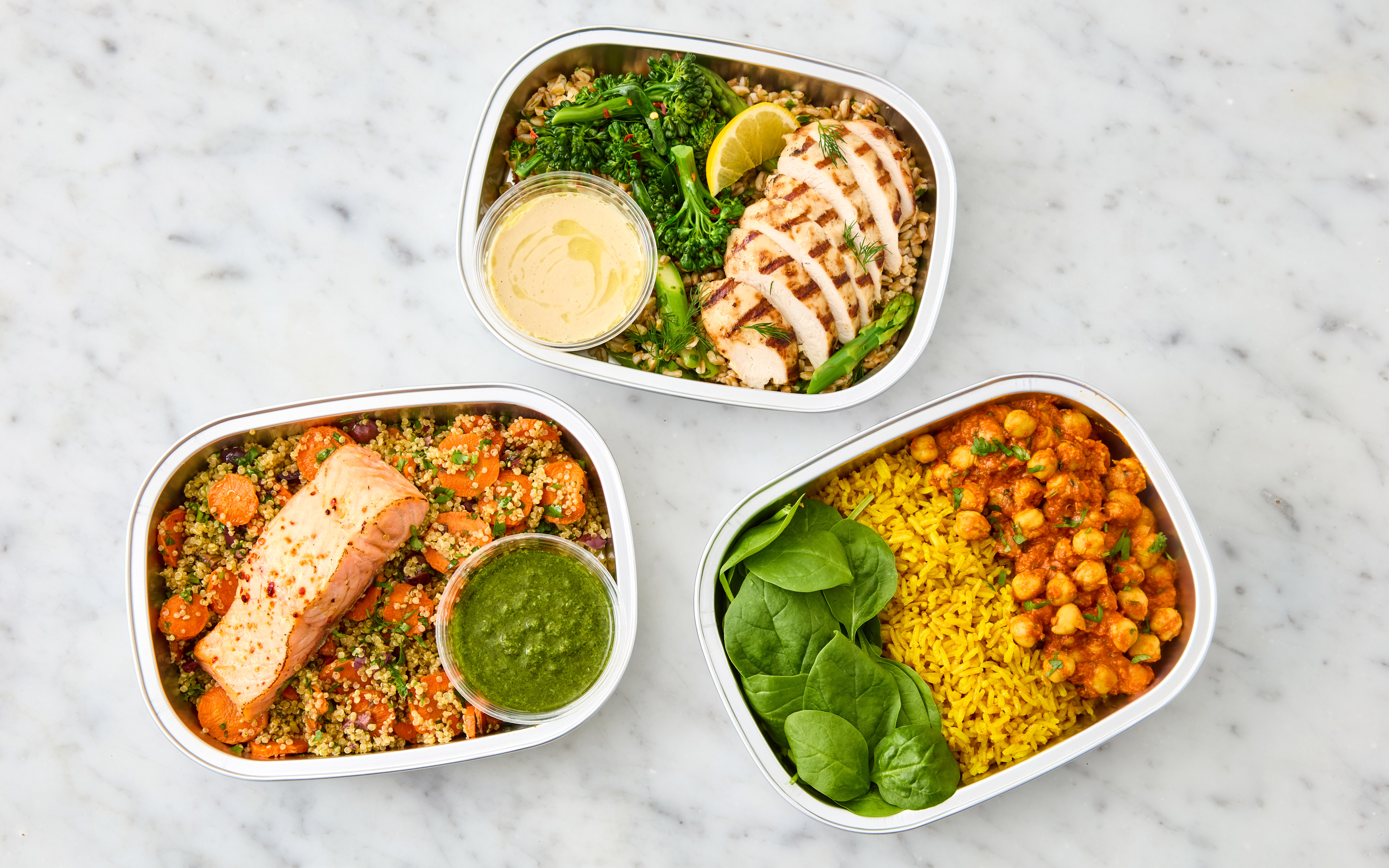 Fresh & Ready 3-Meal Bundle | 3 servings | Good Eggs Kitchen | Good Eggs