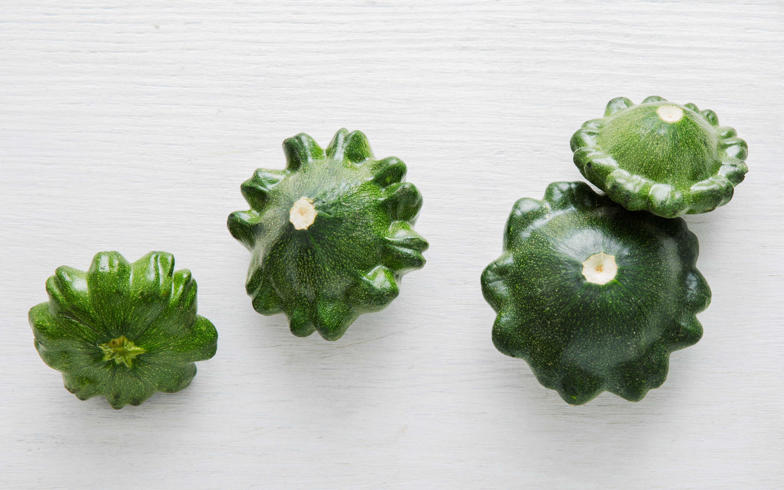 Organic Green Pattypan Squash | 1 lb | Sunrise Organic Farms | Good Eggs