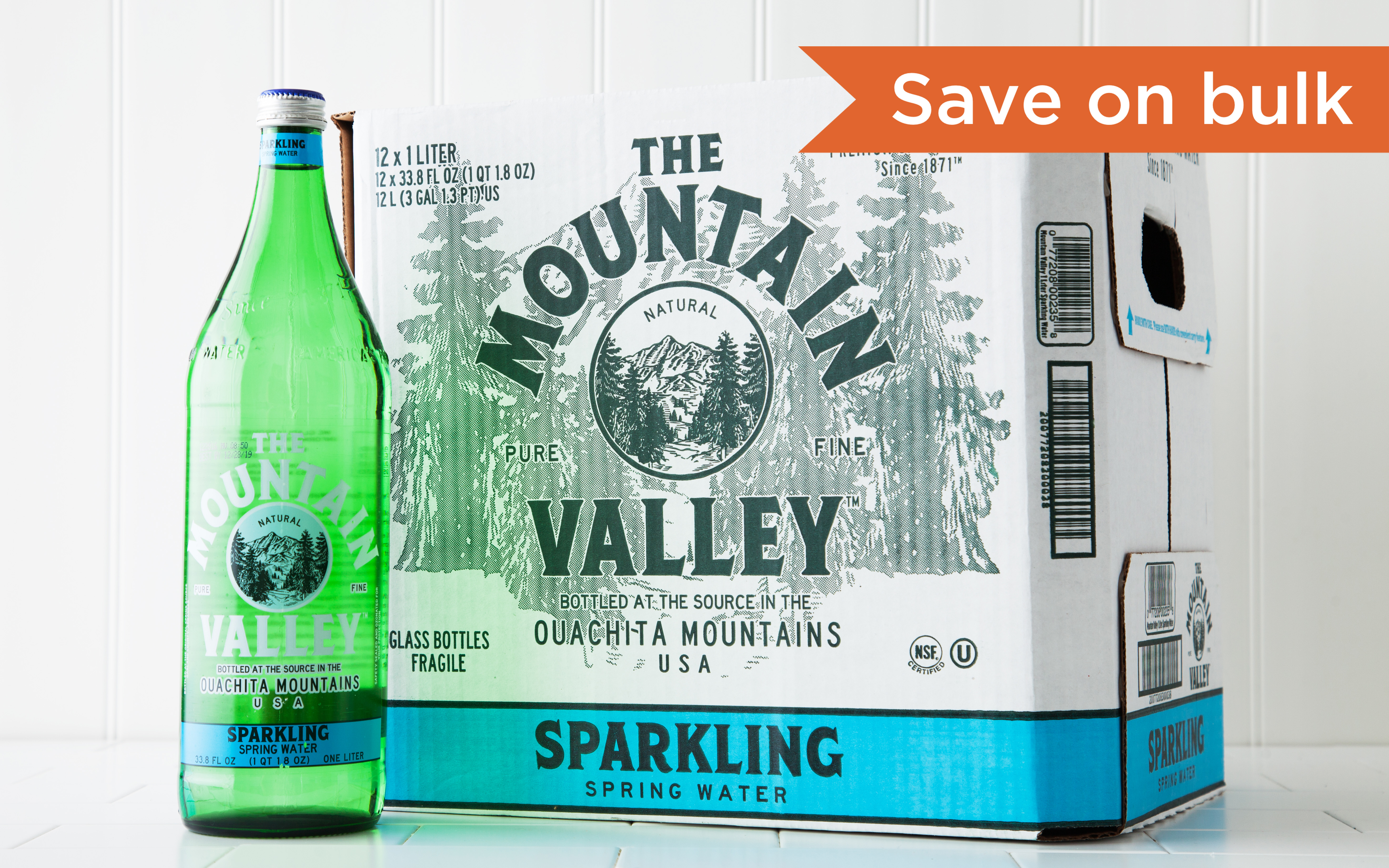 Case of Sparkling Spring Water - Mountain Valley Spring Water | Good Eggs