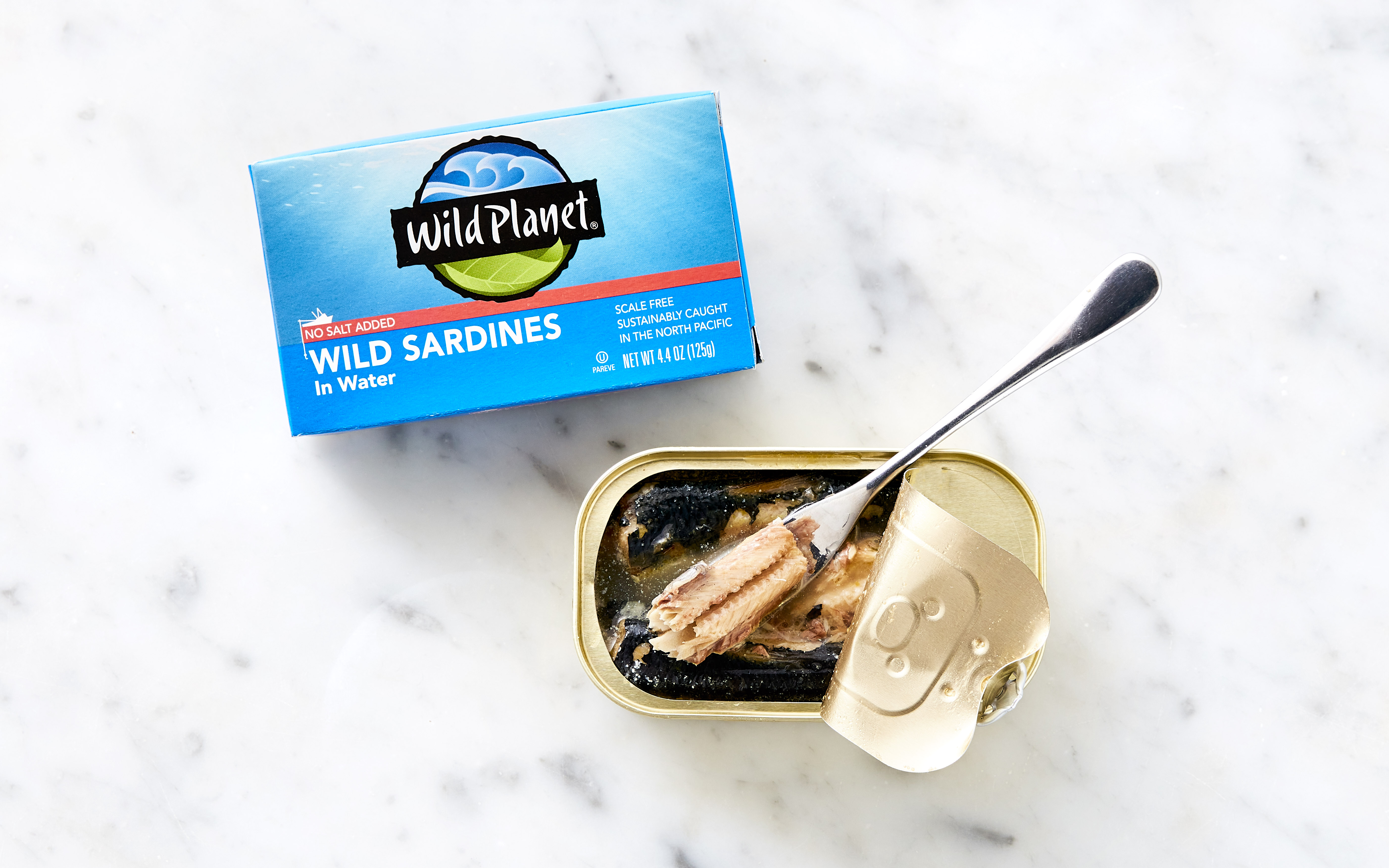 Wild Sardines in Water No Salt Added | 4.4 oz | Wild Planet | Good Eggs