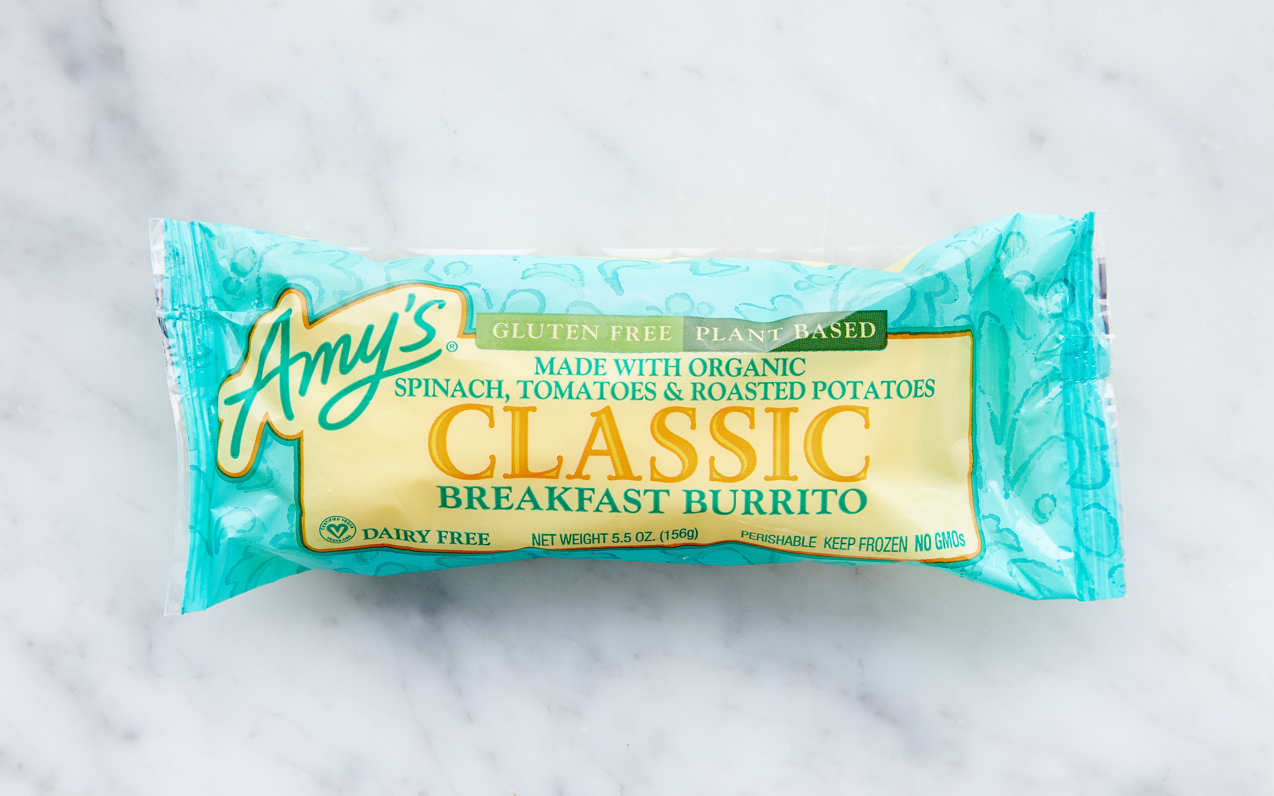 Vegan & Gluten-Free Classic Breakfast Burrito | 5.5 oz | Amy's Kitchen ...