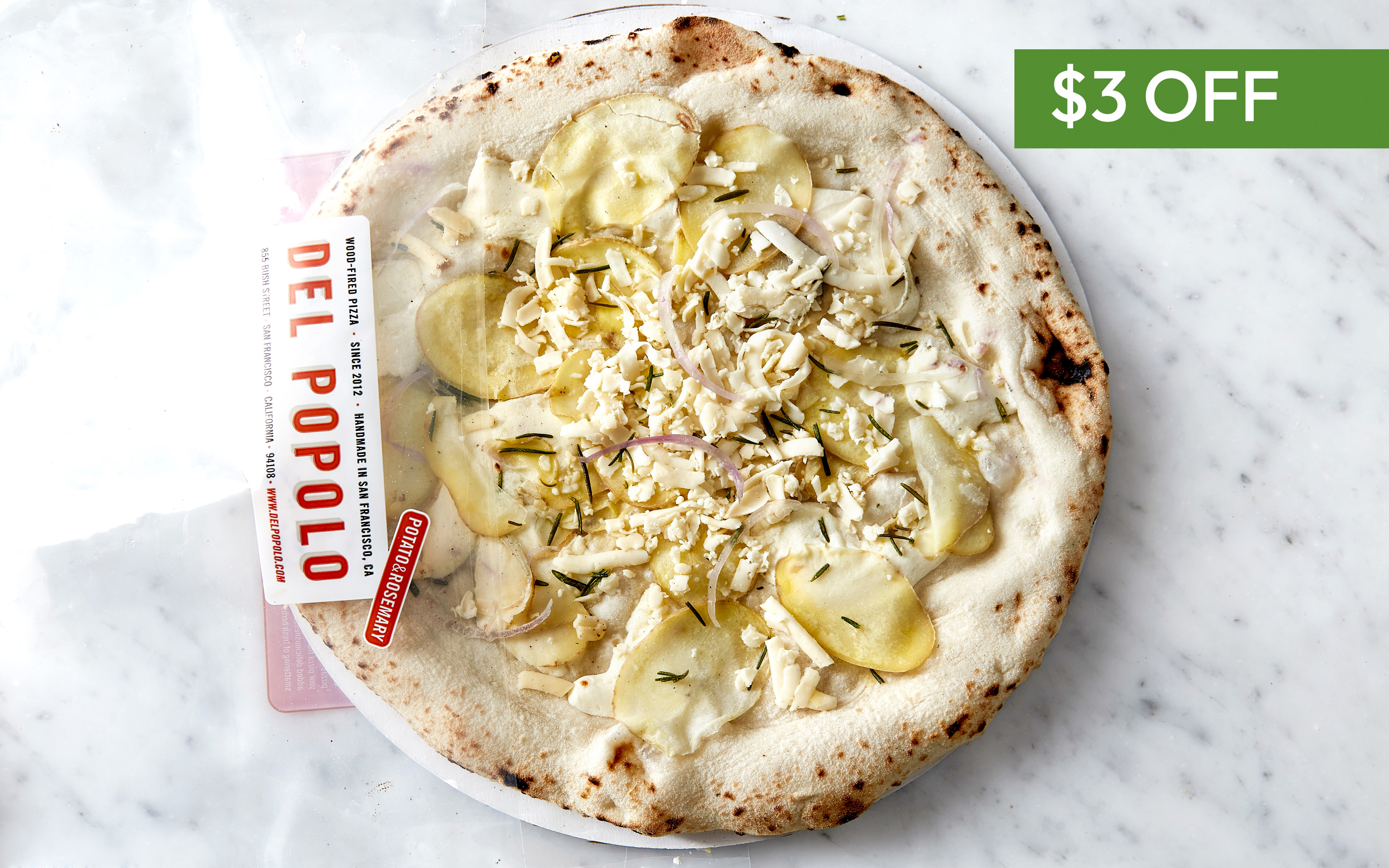 Wood-Fired Potato Pizza | 1 count | Del Popolo | Good Eggs