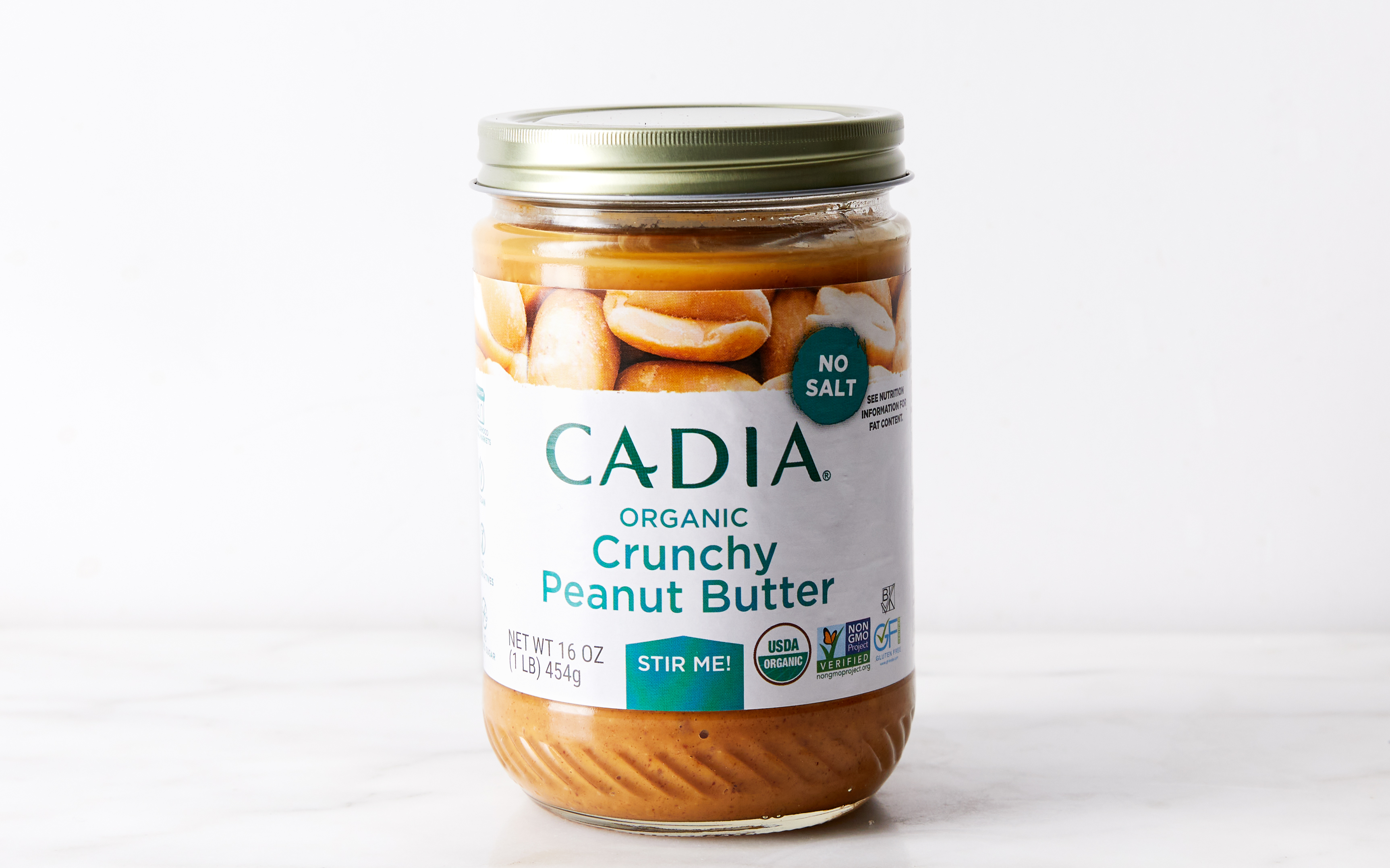 Organic Unsalted Crunchy Peanut Butter | 16 oz | Cadia | Good Eggs