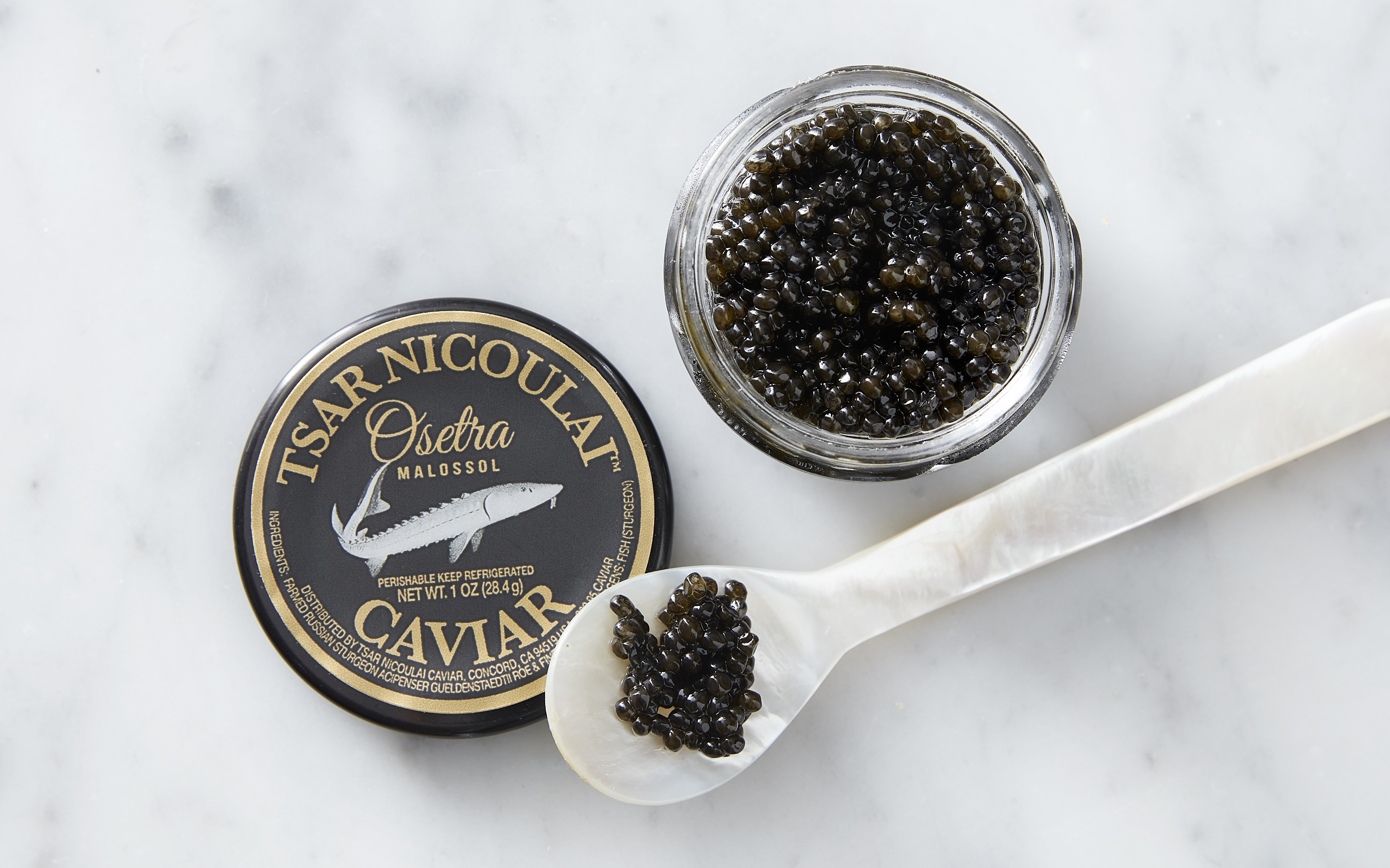 Osetra Caviar | 1 oz | Tsar Nicoulai | Good Eggs