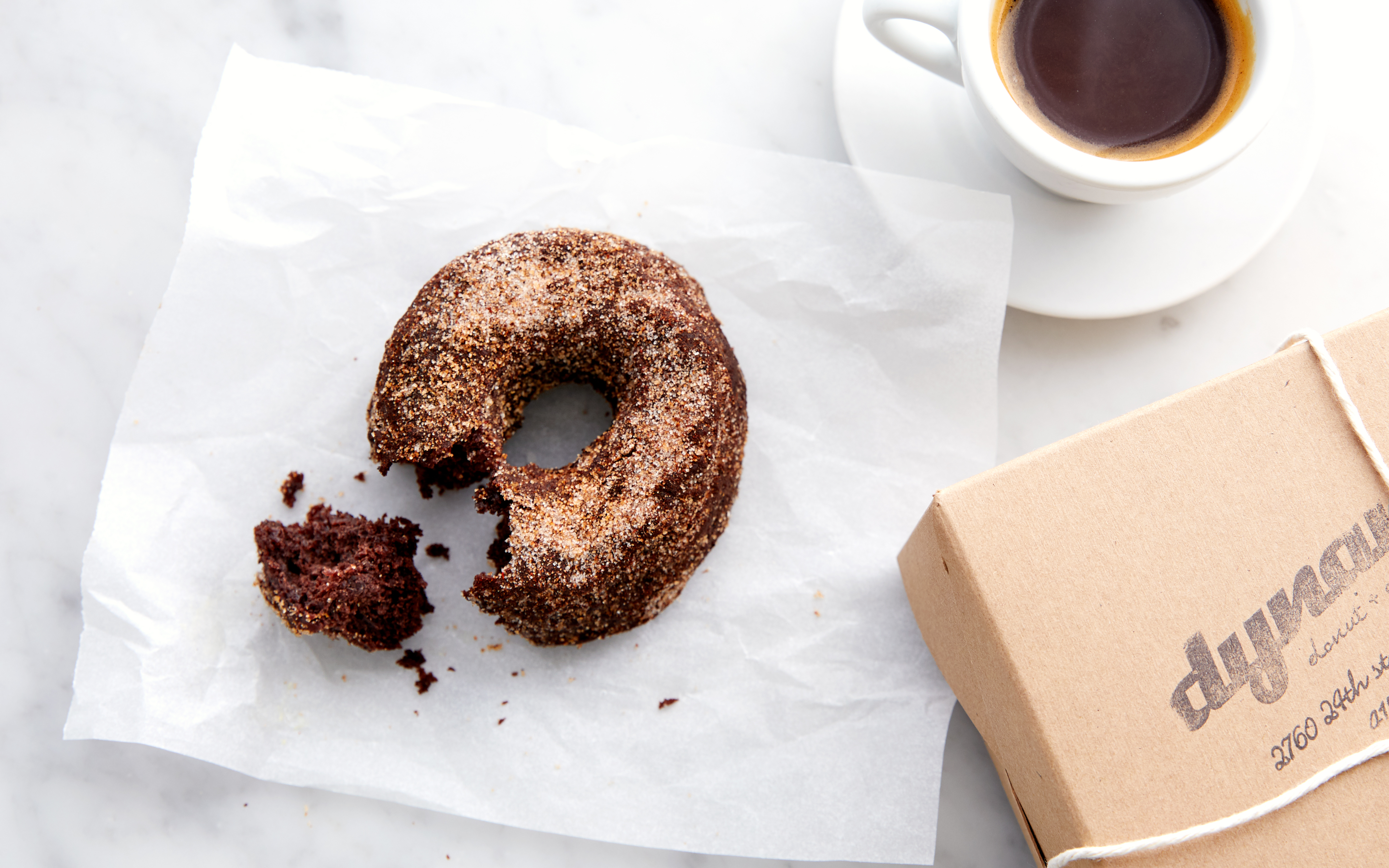 Vegan Spiced Chocolate Donut | 1 count | Dynamo Donuts | Good Eggs