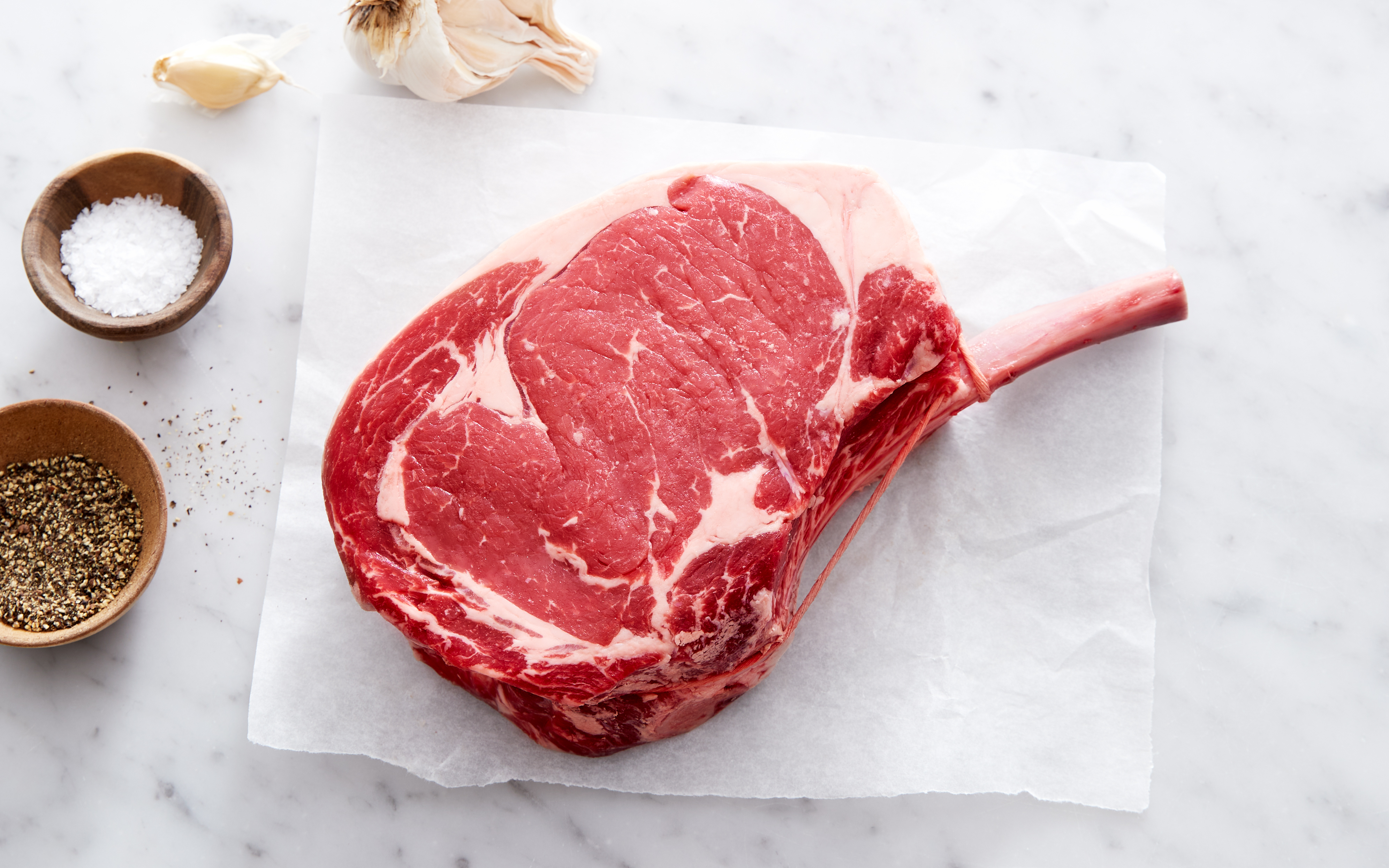 Dry-Aged Beef Cowboy Rib Eye Steak | 28 oz | Cream Co. Meats | Good Eggs