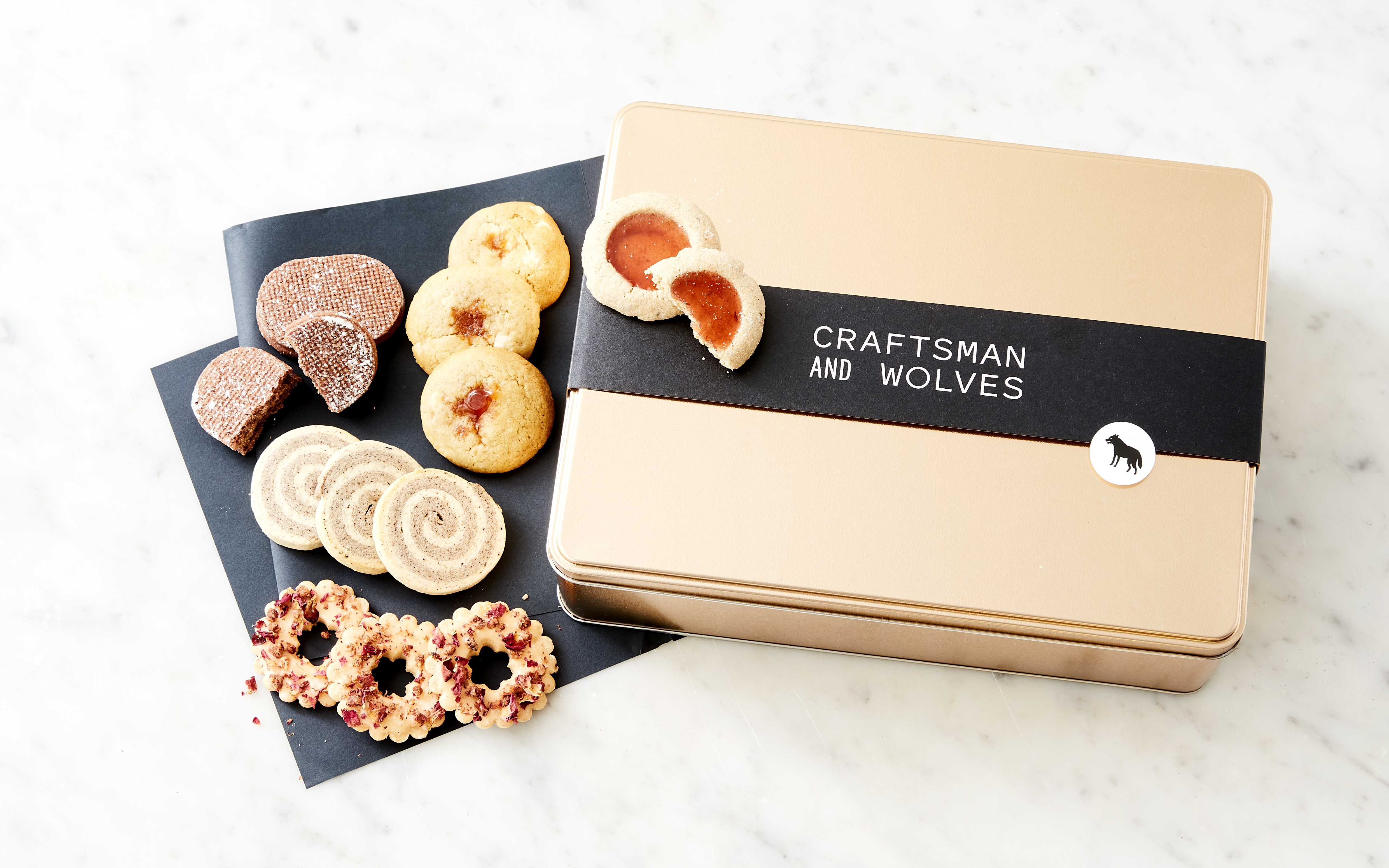 Holiday Cookie Collection Gift Box | 1 count | Craftsman and Wolves ...