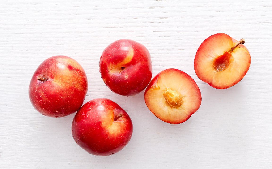 Organic Ruby Kat Pluots | 1 lb | Cliff McFarlin Family Farms | Good Eggs