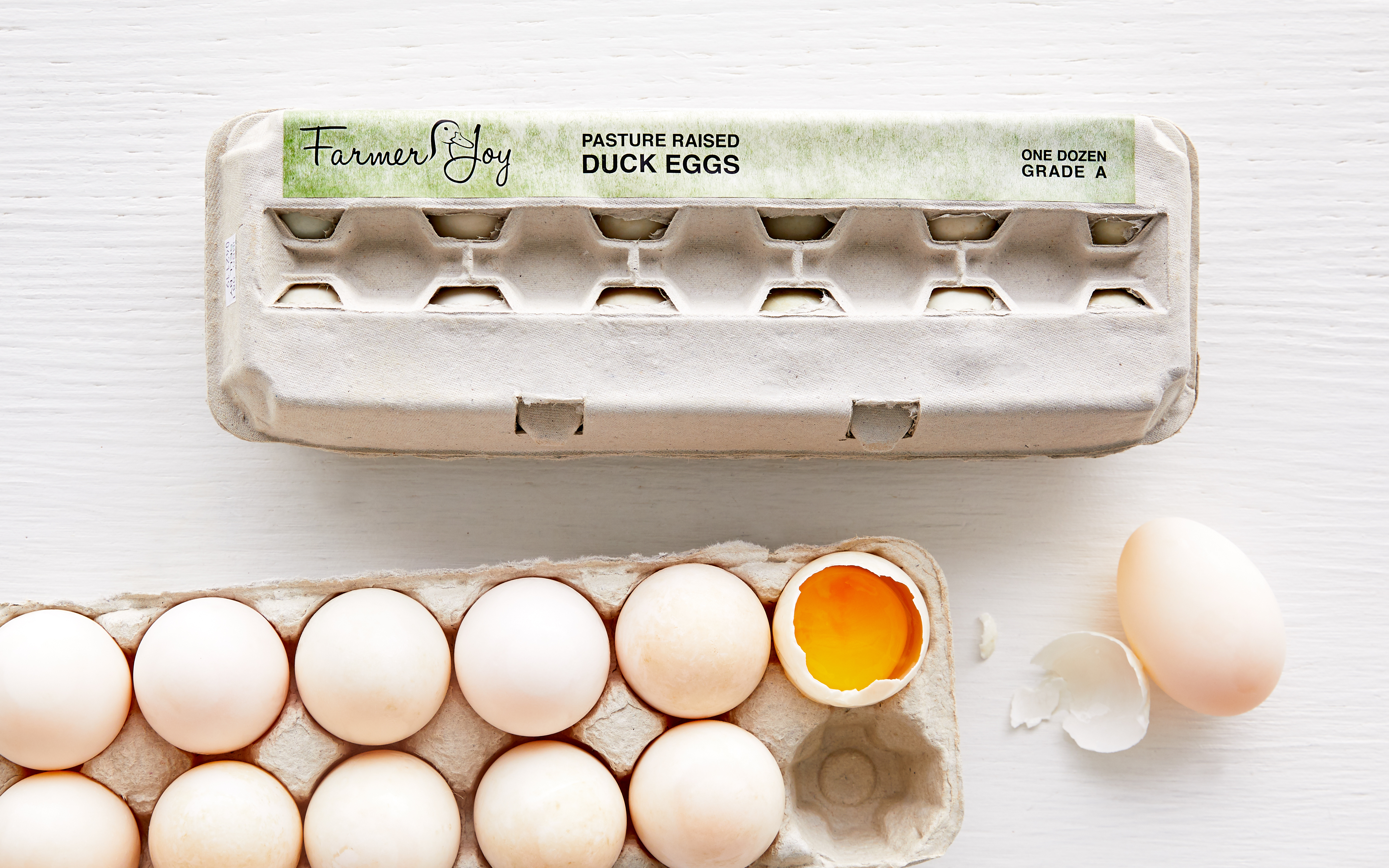 Large Pasture Raised Duck Eggs | 1 dozen | Farmer Joy | Good Eggs