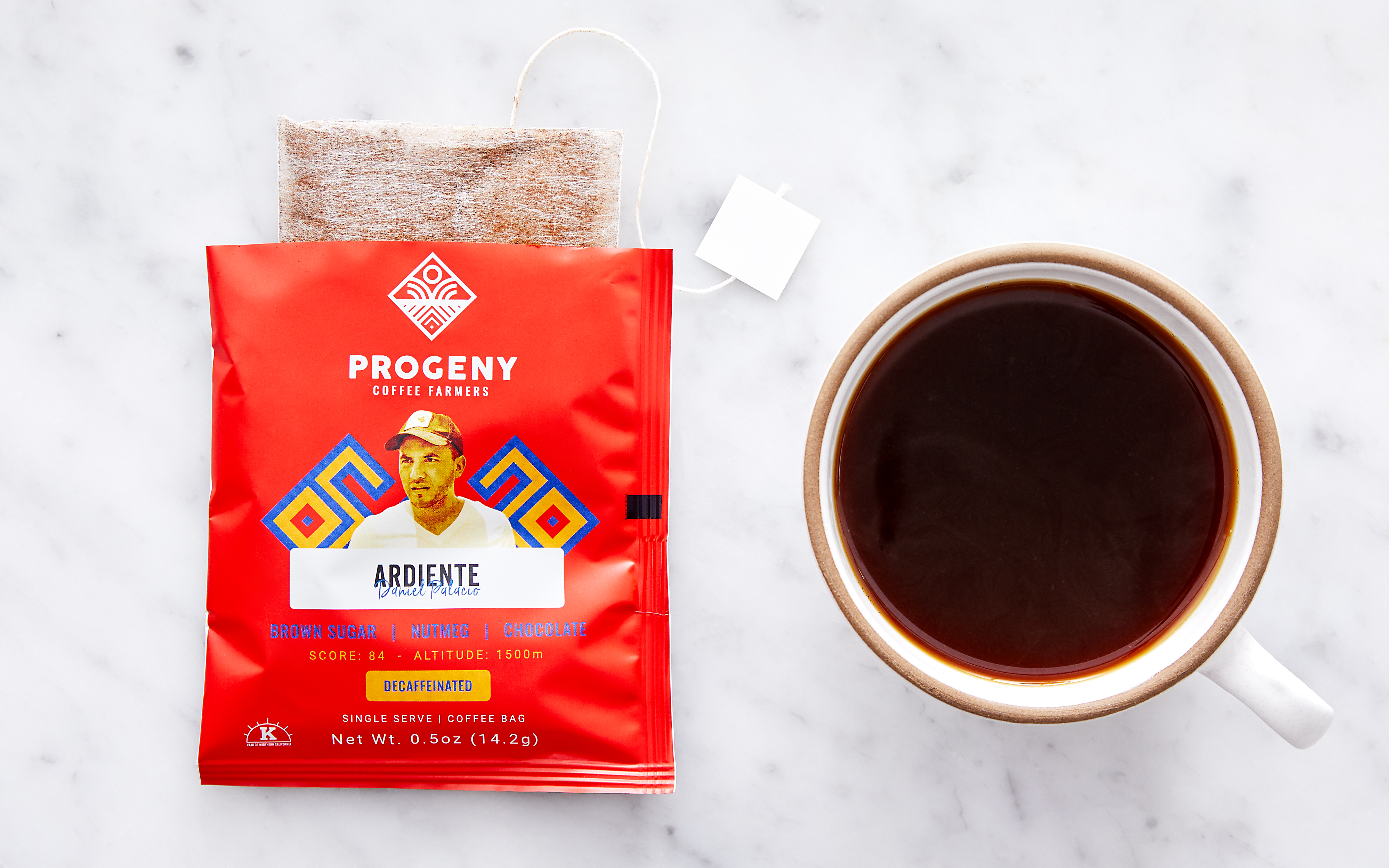 Ardiente Decaf Single Serve Coffee Satchets | 10 count | Progeny Coffee ...