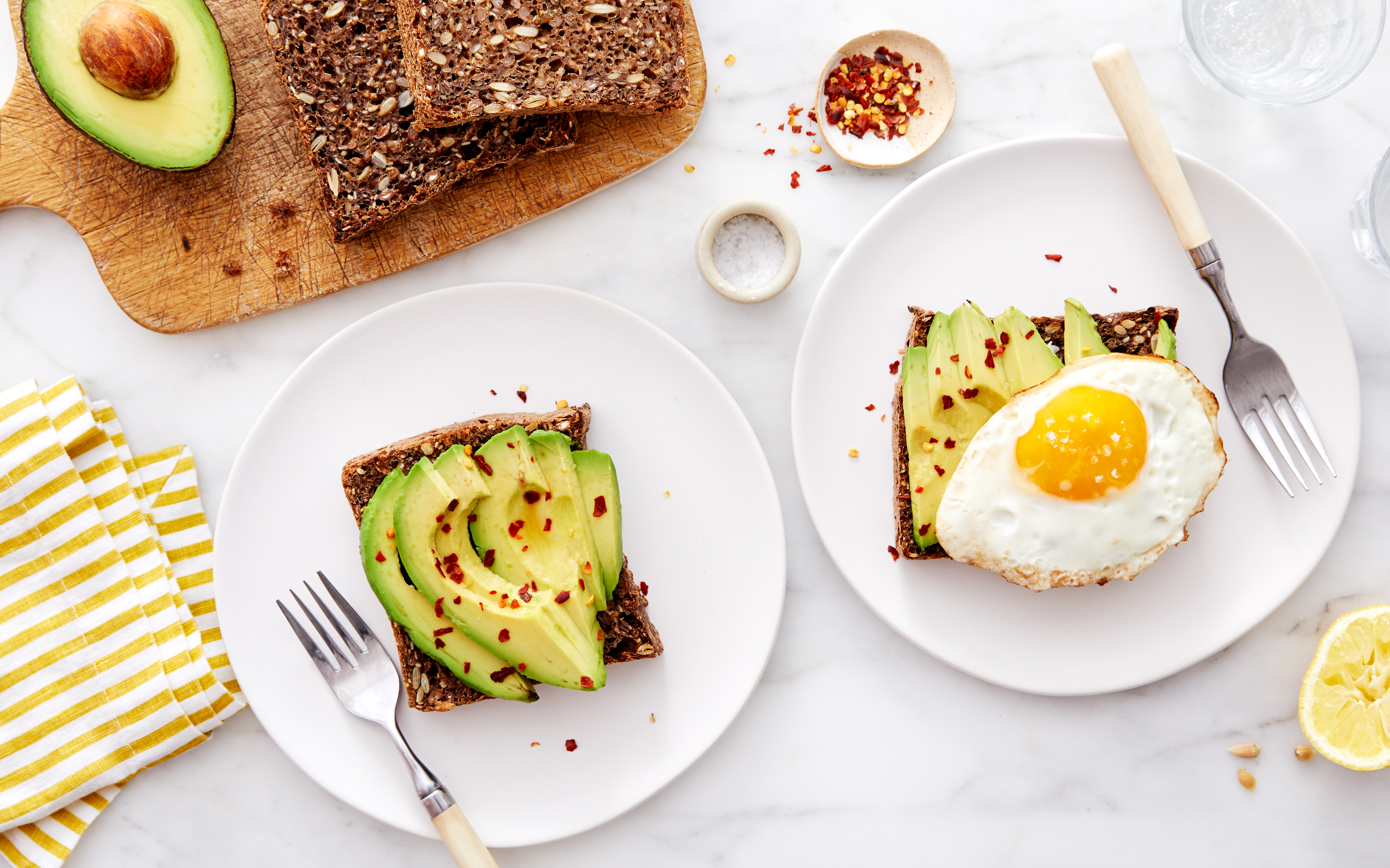 Avocado Toast with Rye Bread & Sunny Eggs Kit | 3 servings | Good Eggs ...