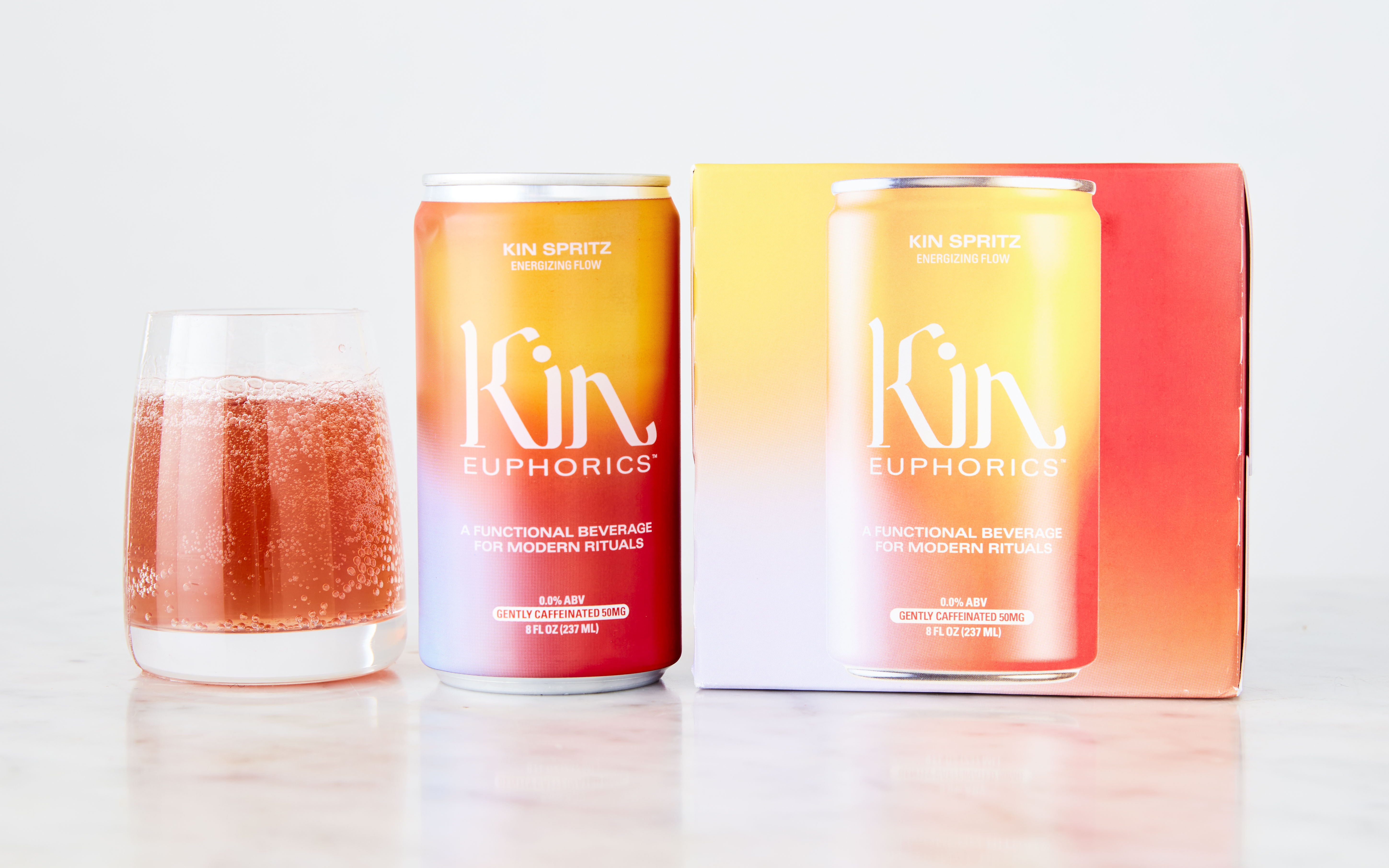 Spritz Engergizing Functional Beverage | 4 count | Kin Euphorics | Good ...