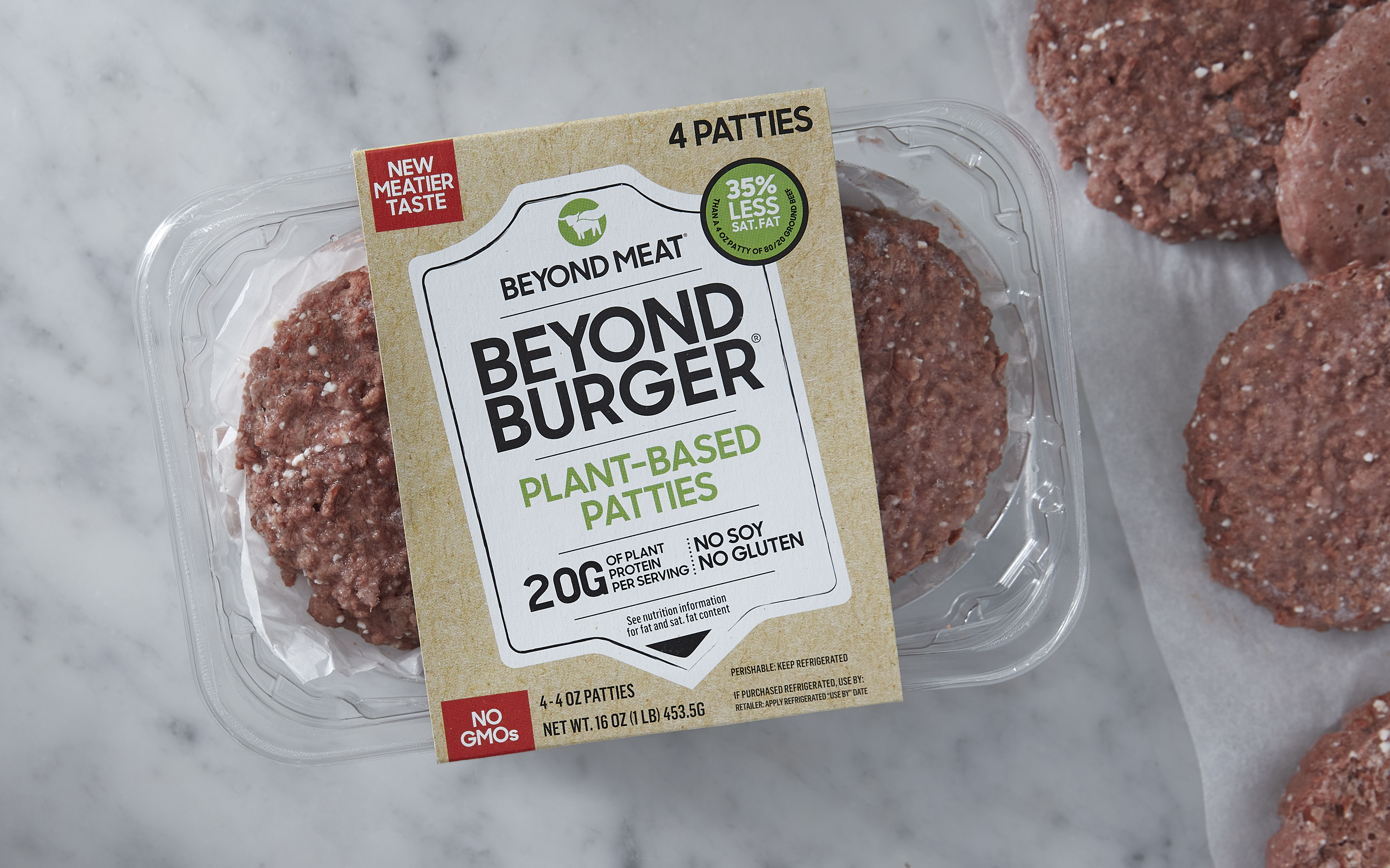 Beyond Burger Patties 4-Pack | Beyond Meat