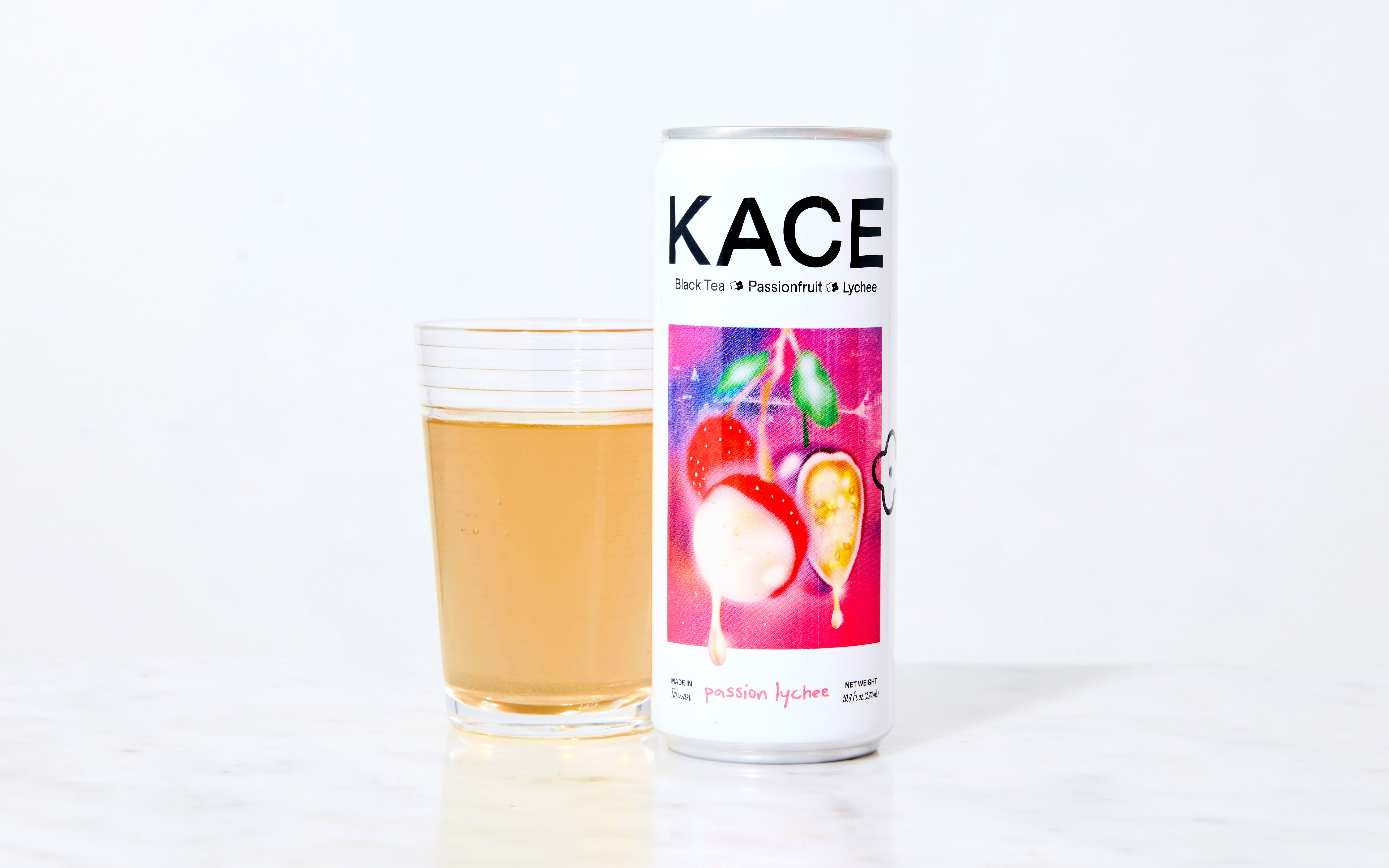 Passionfruit Lychee Black Tea | 10.8 fl oz | Kace Tea | Good Eggs