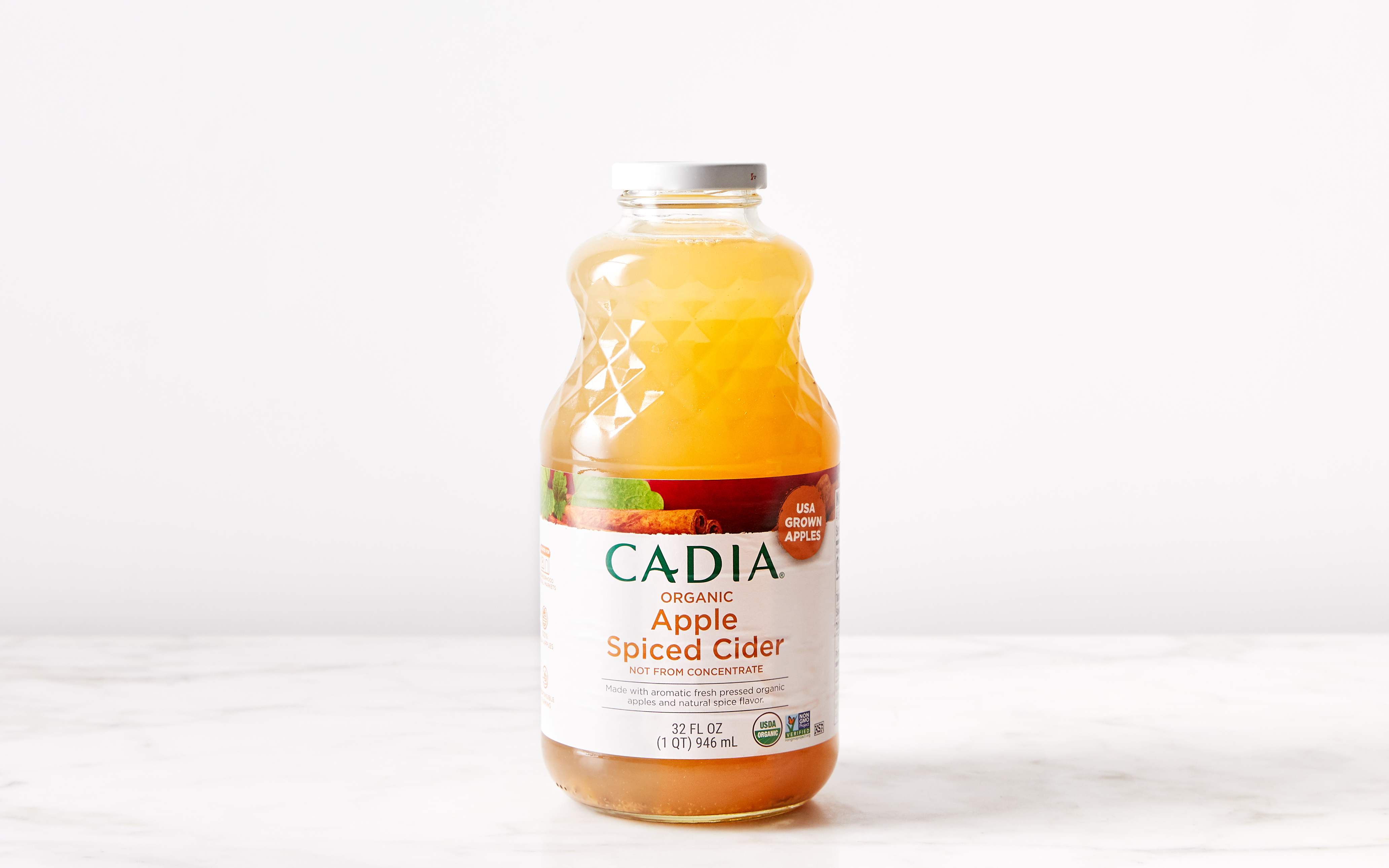 Organic Apple Spiced Cider | 32 oz | Cadia | Good Eggs