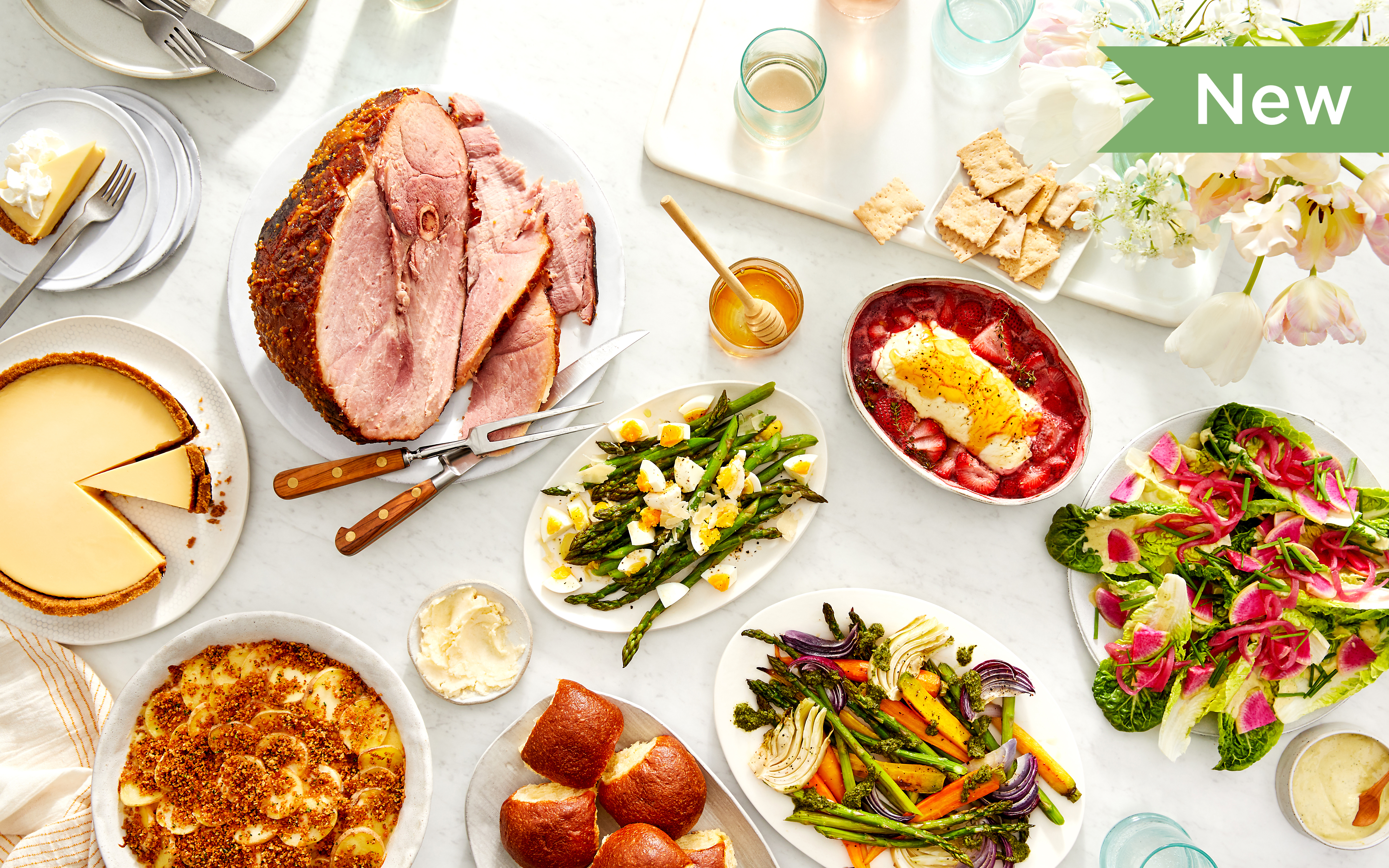 Ultimate Easter Ham Dinner | 8 servings | Good Eggs Meal Kits | Good Eggs