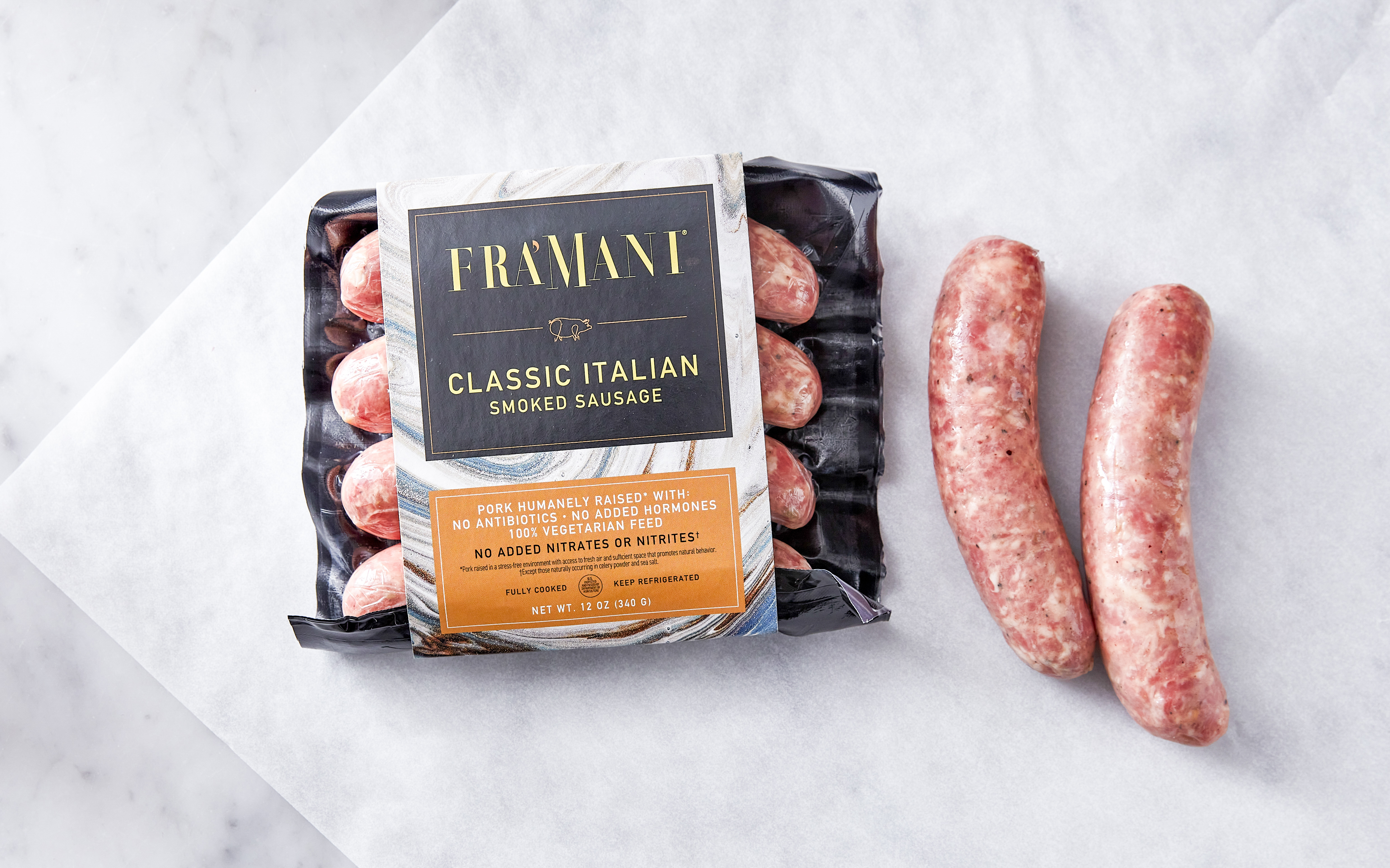 Classic Italian Sausage | 12 oz | Fra' Mani Handcrafted Foods | Good Eggs