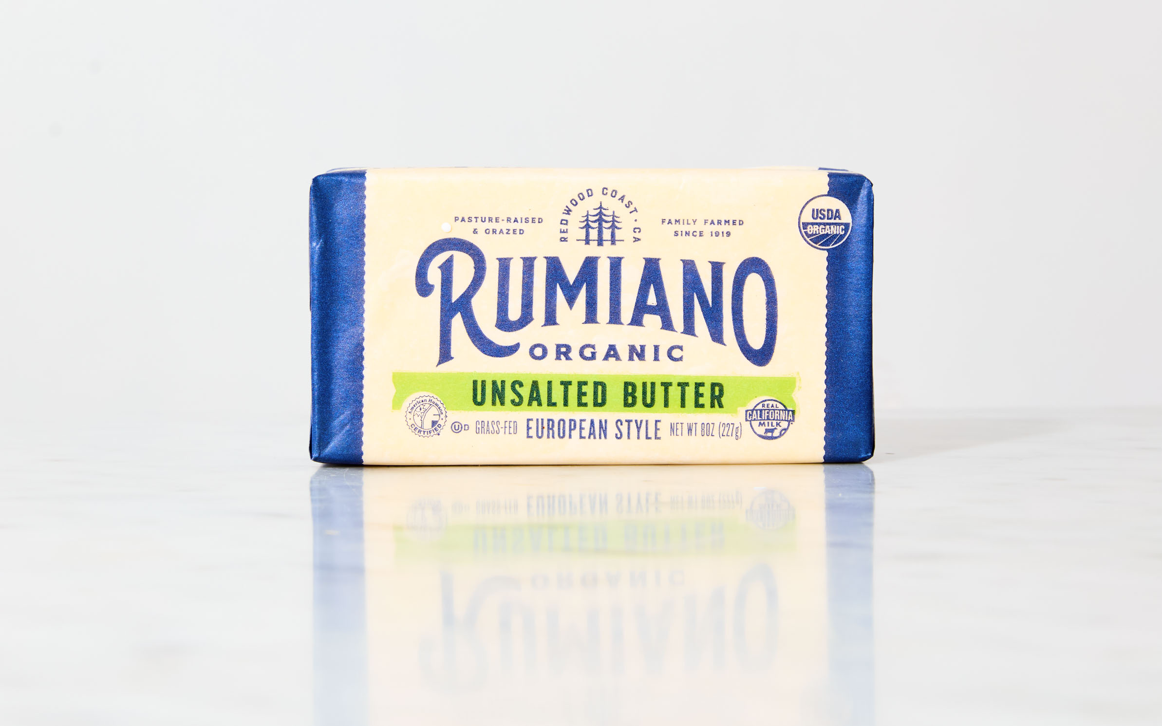Organic Unsalted Butter | 8 oz | Rumiano Cheese Company | Good Eggs
